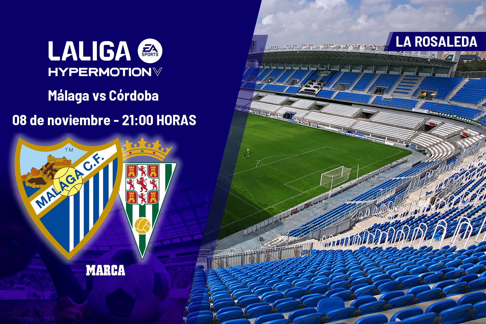 Málaga - Córdoba: horario, dónde ver hoy en TV y canal del partido de ...