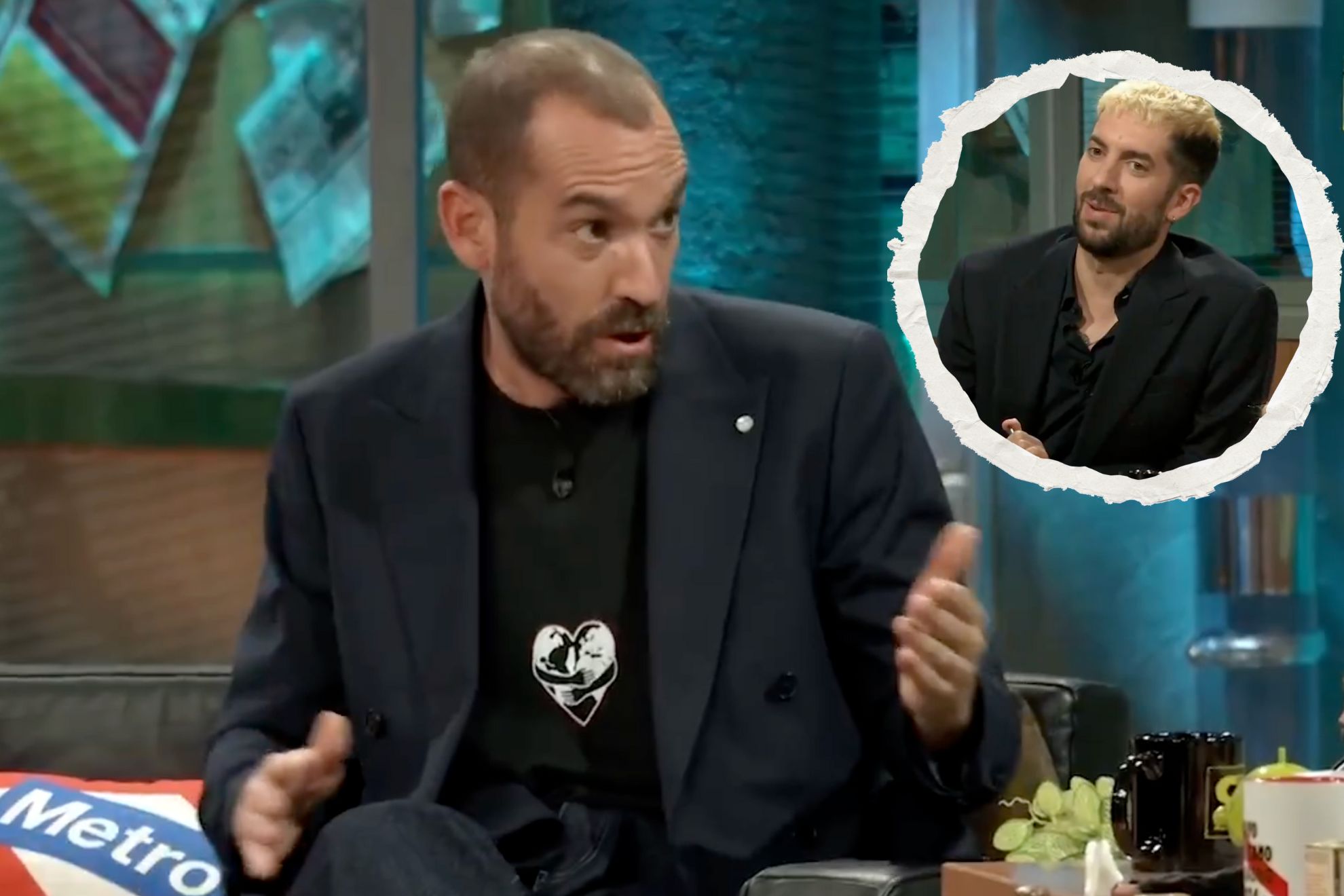 El insulto de Ponce a Broncano en 'La Revuelta' con el que Grison se ...