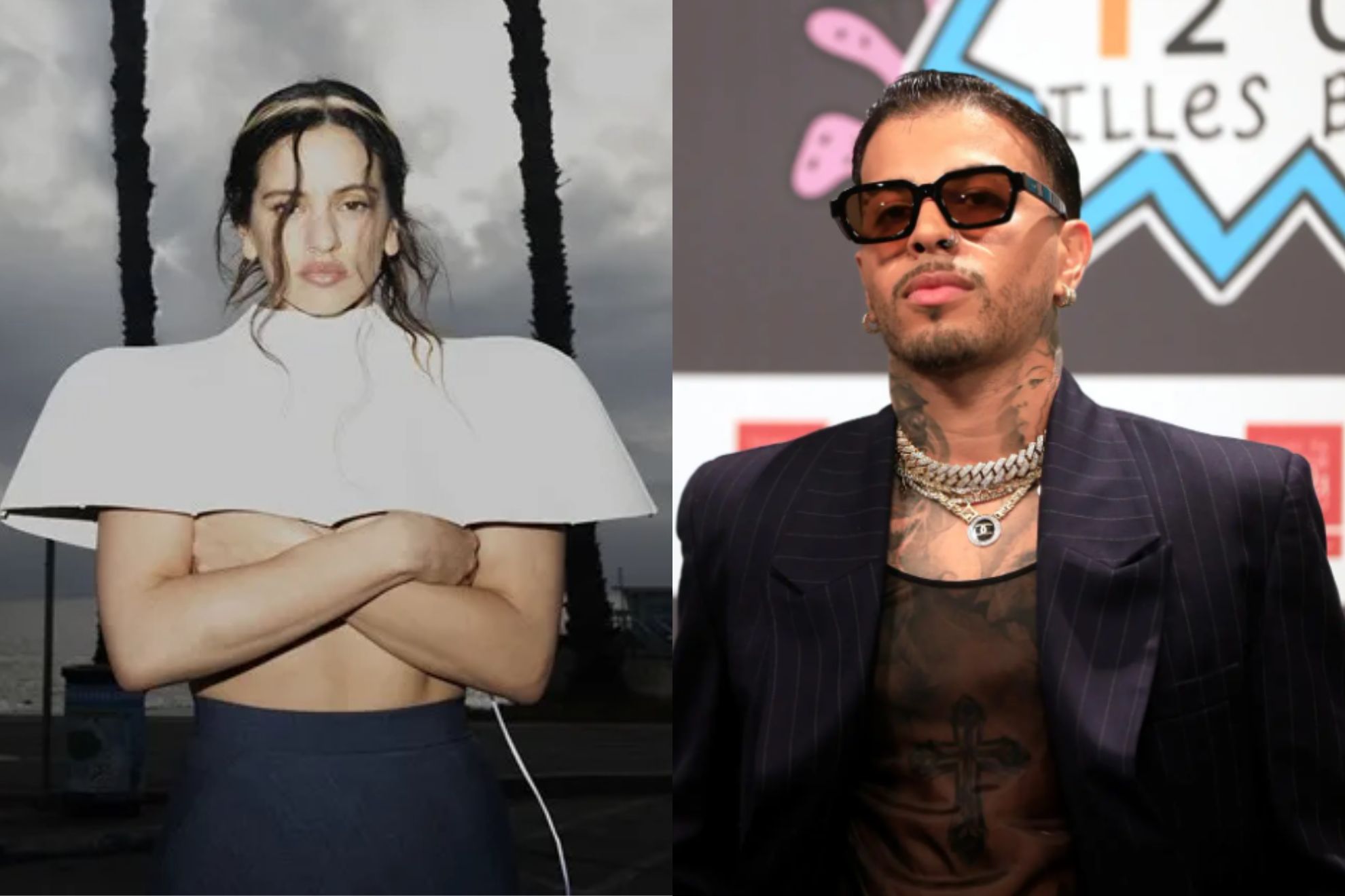 Rauw Alejandro reacciona a la canción de despecho que Rosalía podría ...