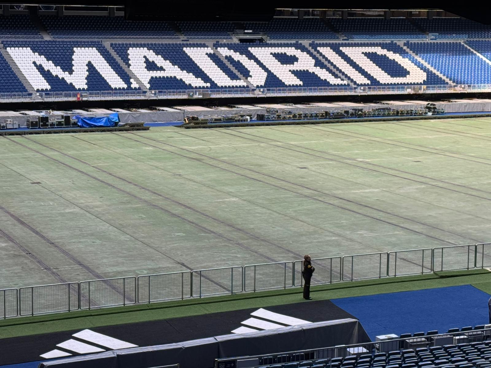 The Bernabeu begins to prepare for the NFL: retractable rows in the ...