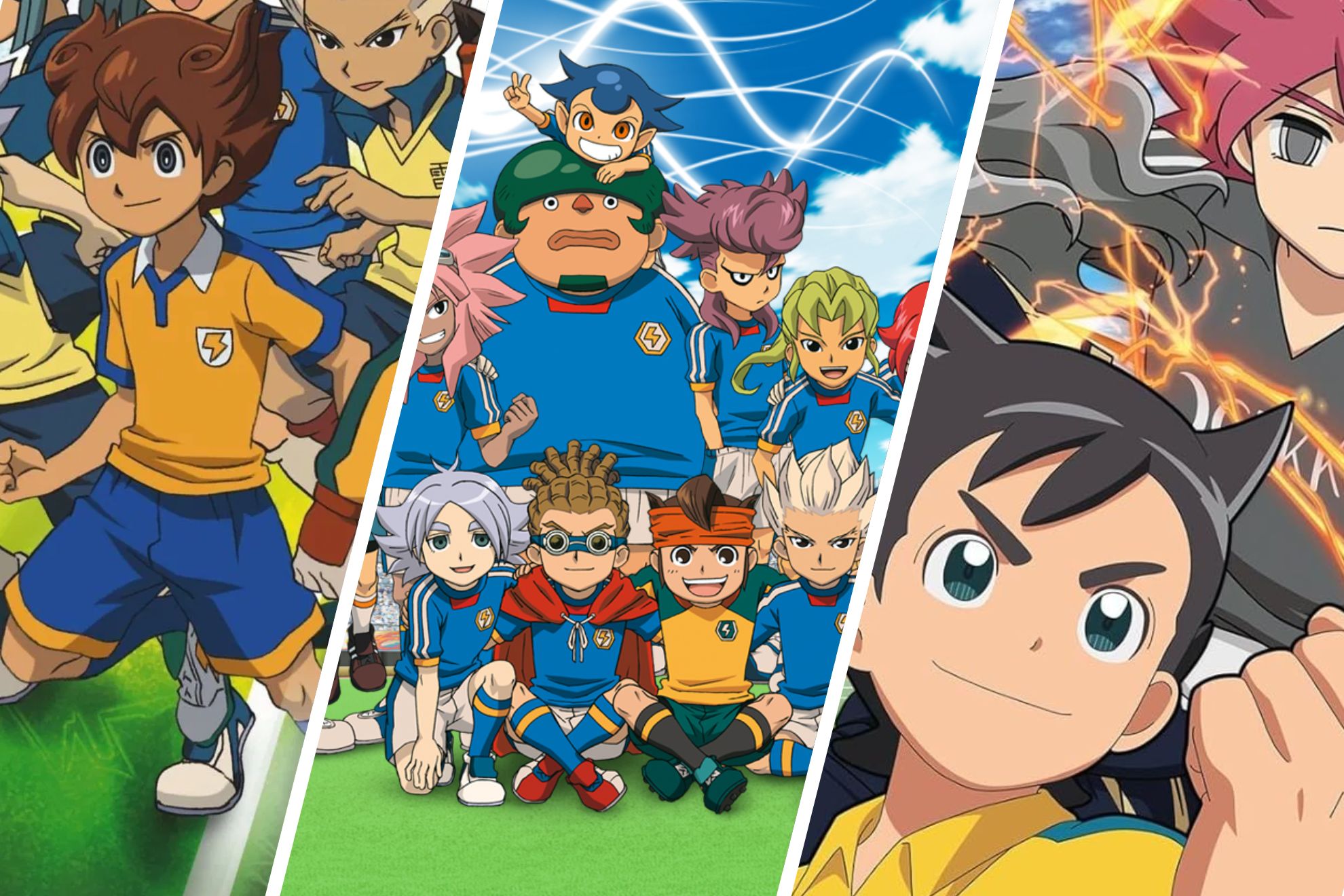 Inazuma Eleven: ¿En qué orden ver el anime, las películas y los ...