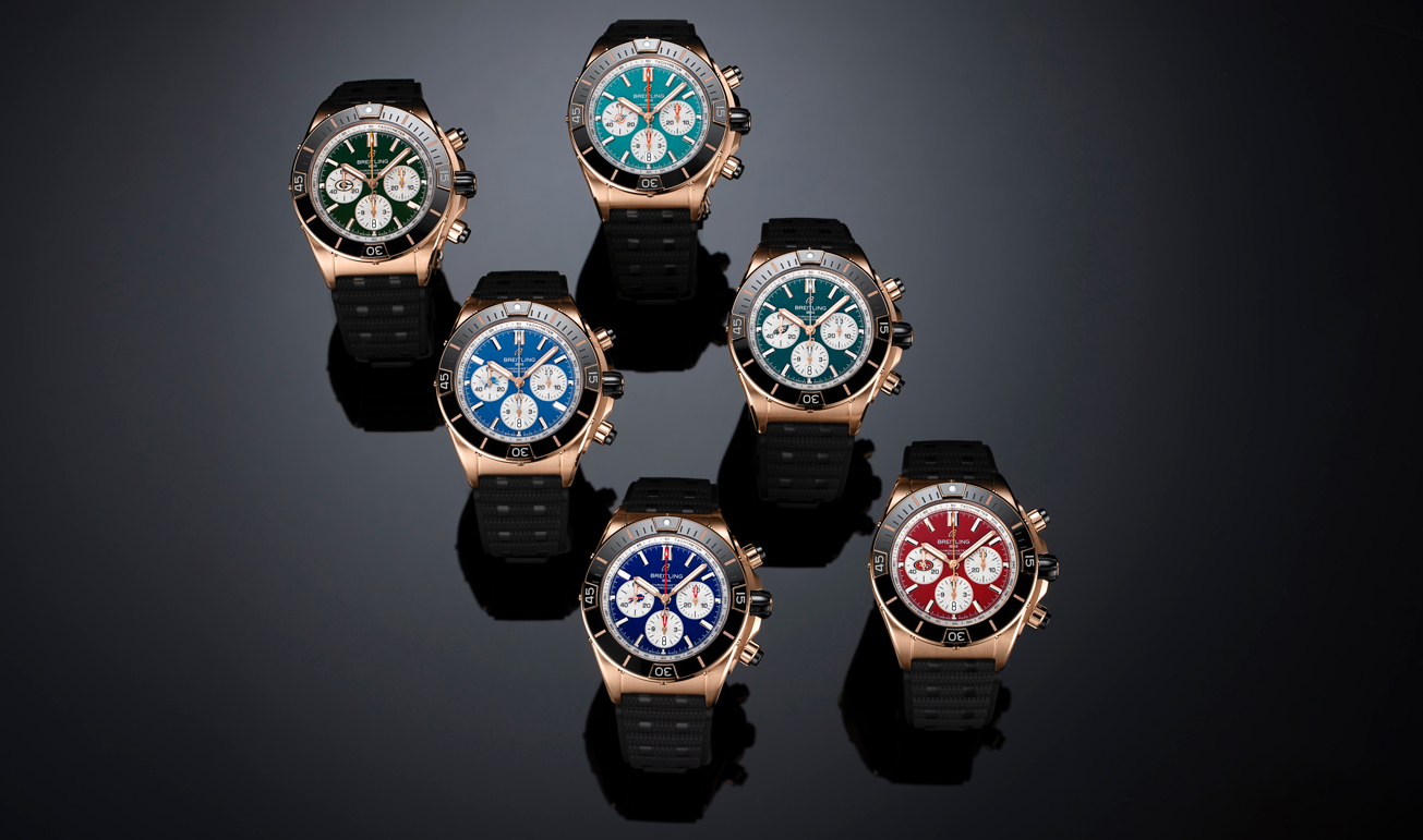 Breitling amplía su alianza con la colección cápsula Super Chronomat ...