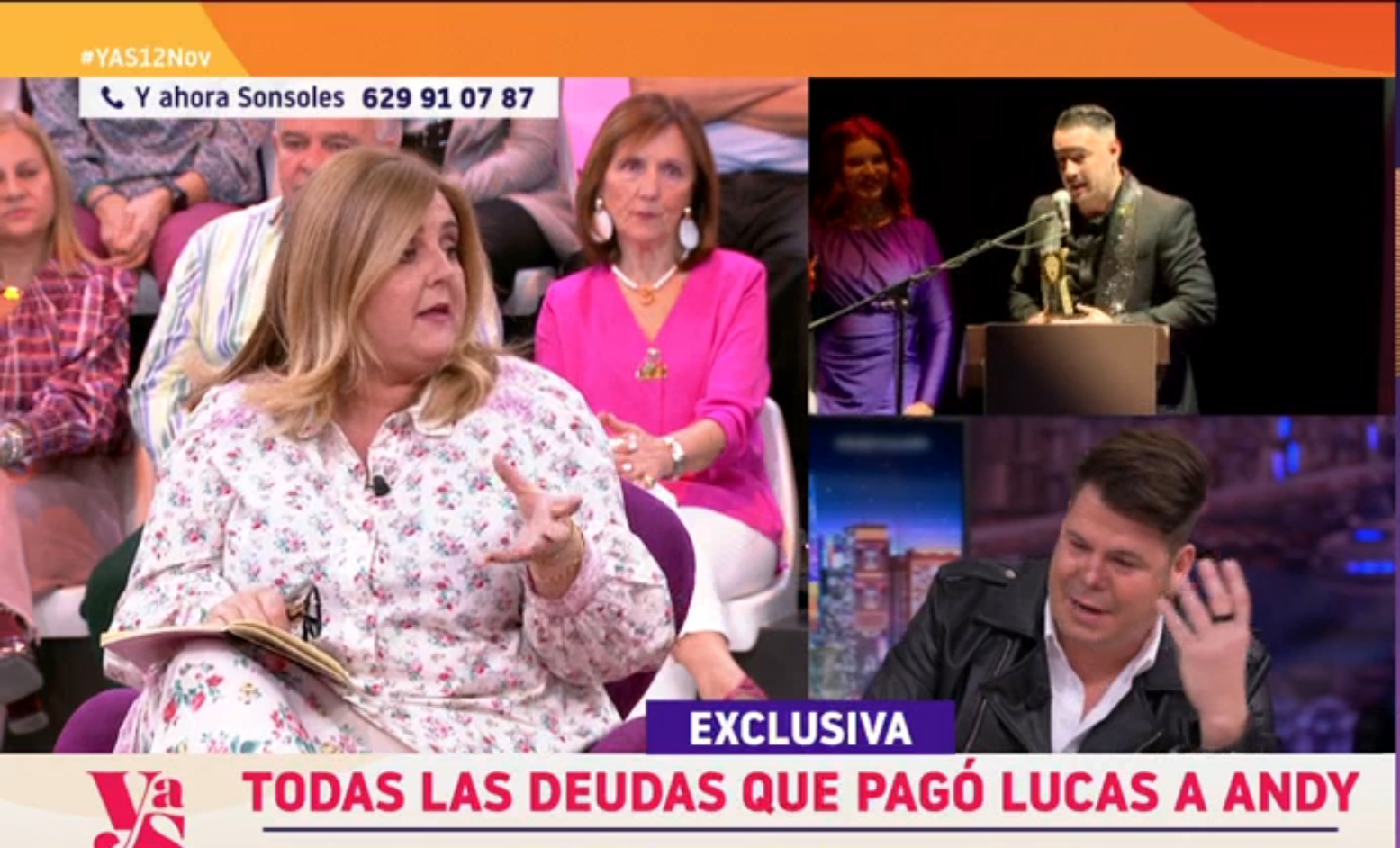 Pilar Vidal da más detalles del conflicto entre Andy y Lucas: “Al principio ganaban 200.000 ...