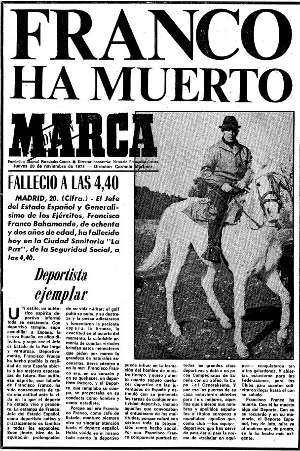 Así fue la larga y dolorosa agonía y muerte de Franco, hace 50 años
