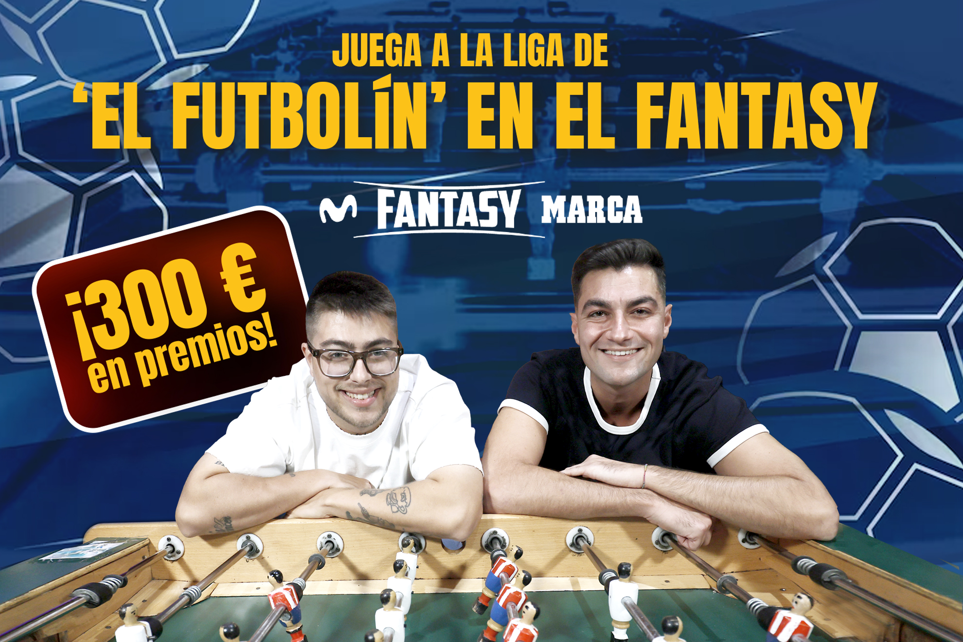 Nueva liga 'El Futbolín' de Radio MARCA con 300 euros en premios