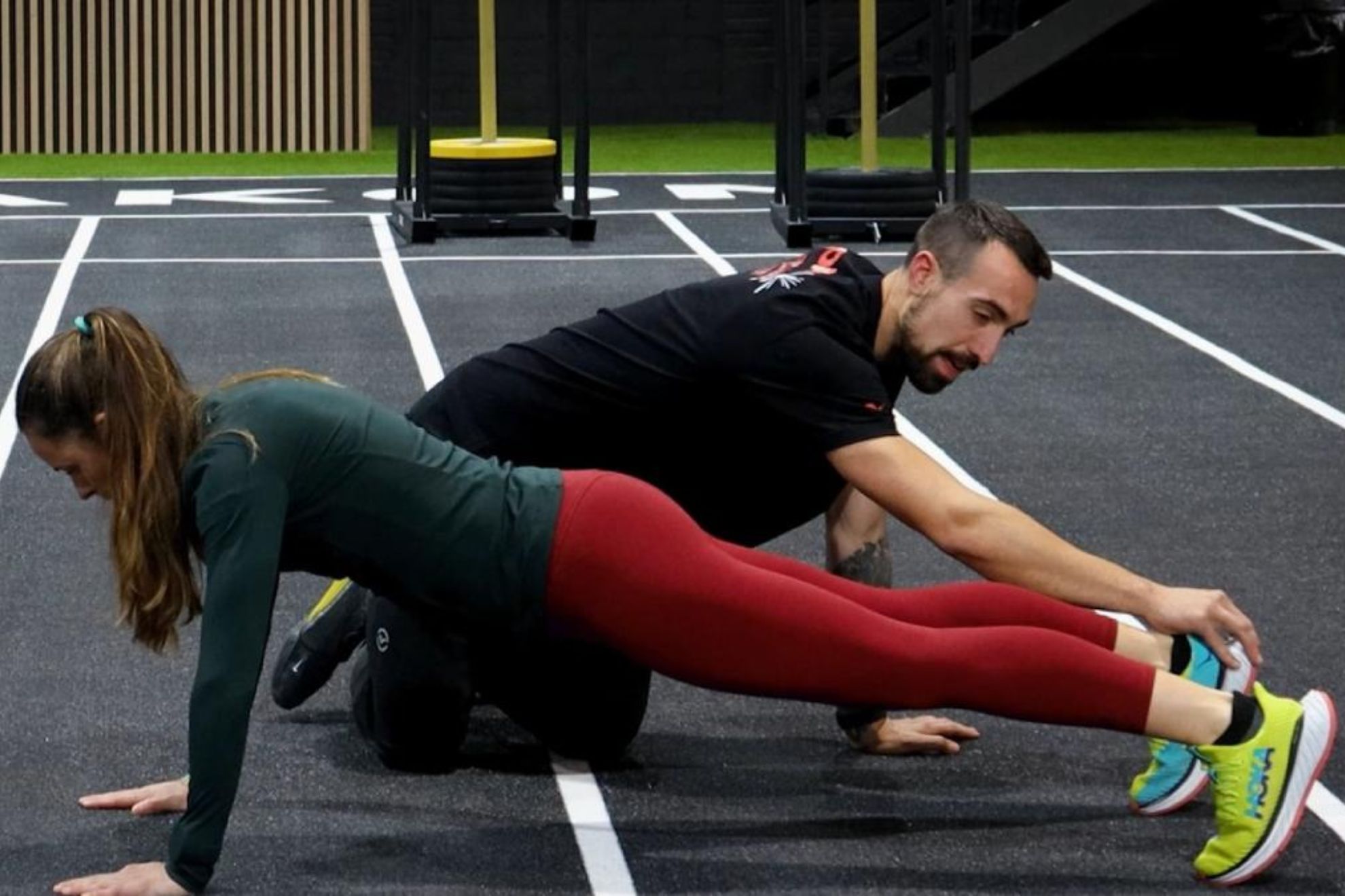 I’m a Hyrox coach and this trick will help you build strength in push ...