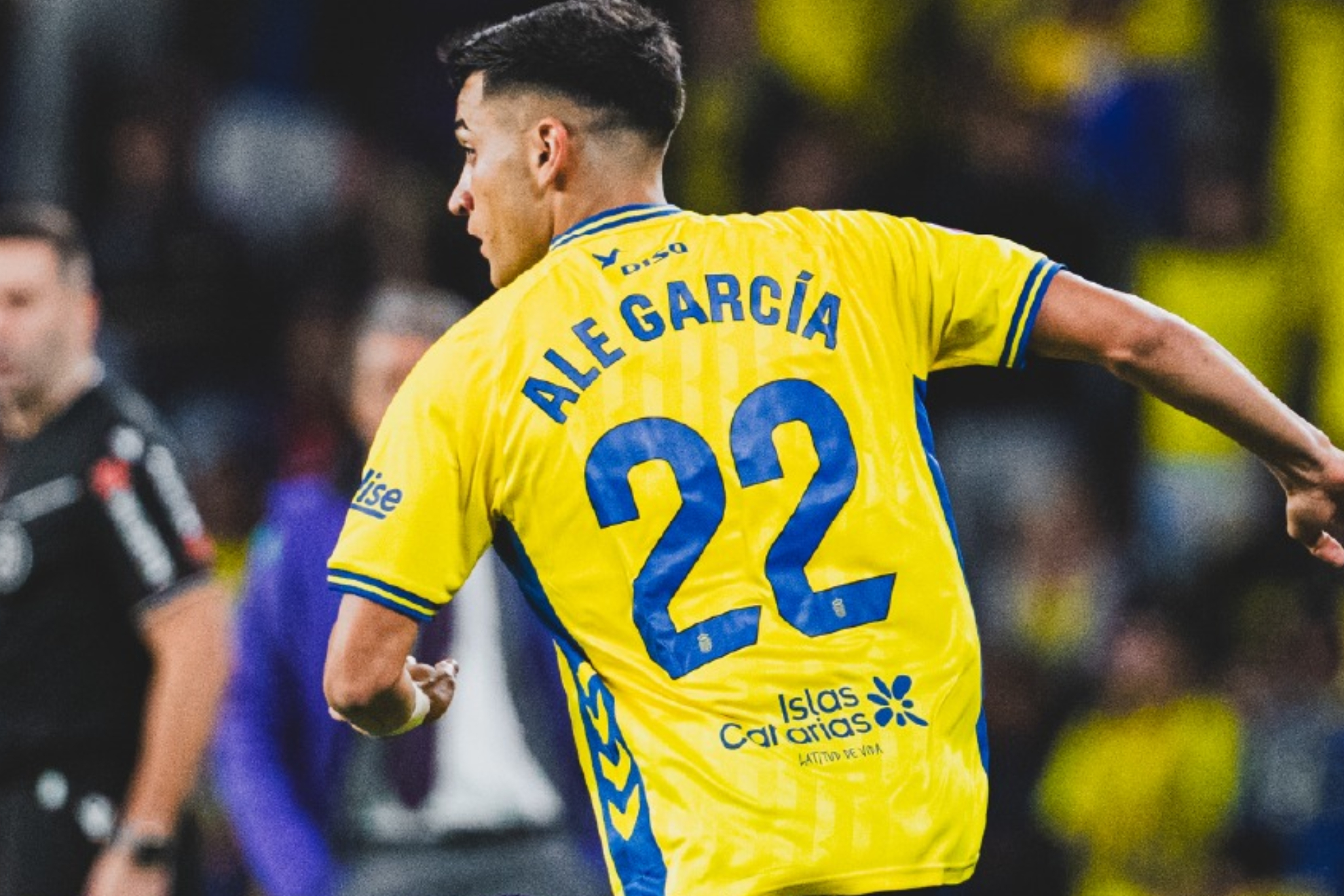 Las Palmas pierde a Ale García por una rotura fibrilar