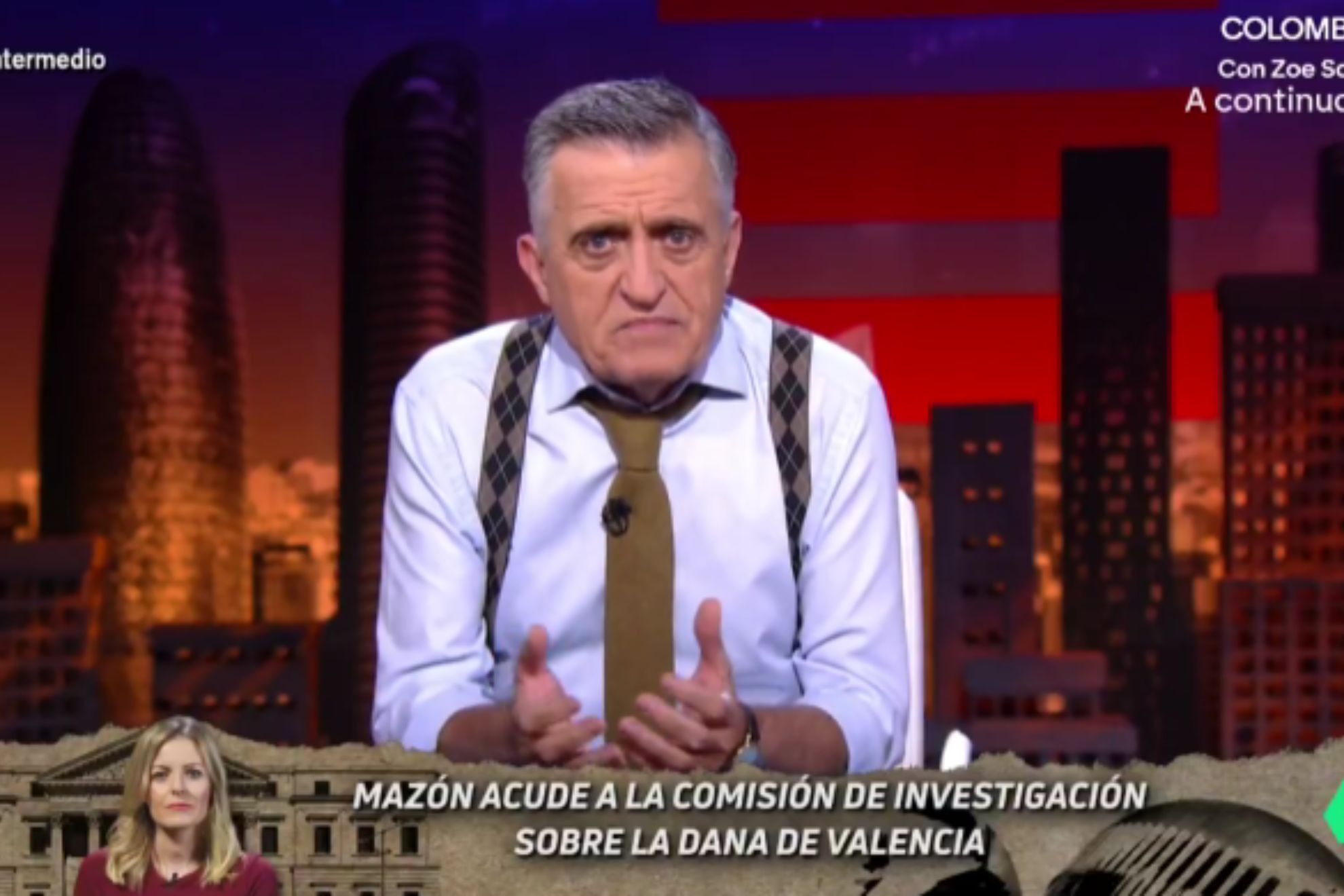 El Gran Wyoming compara a Carlos Mazón con el antiguo Canal Plus ...