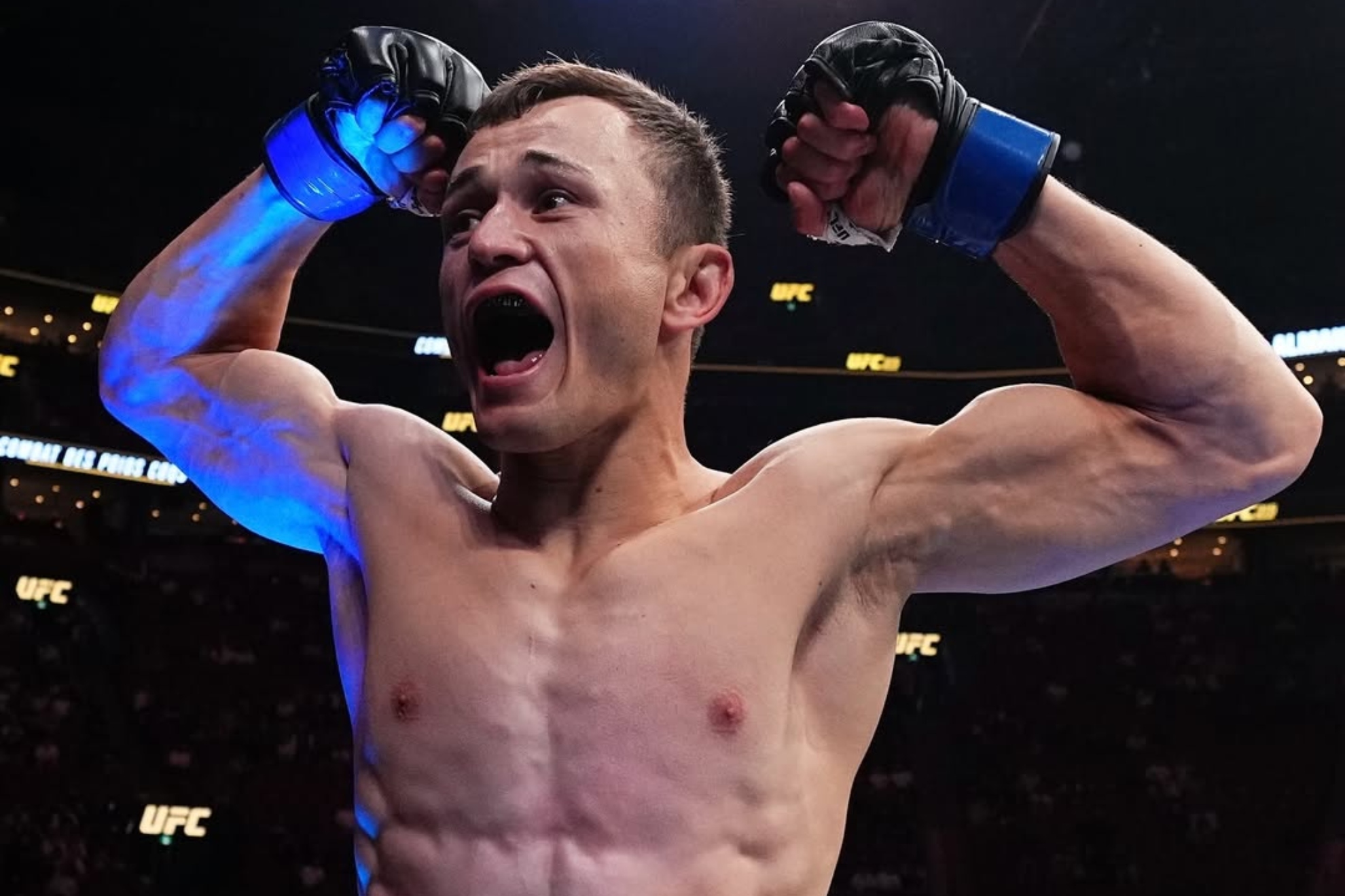 Así es Bekzat Almakhan, el rival de Aleksandre Topuria en UFC Qatar