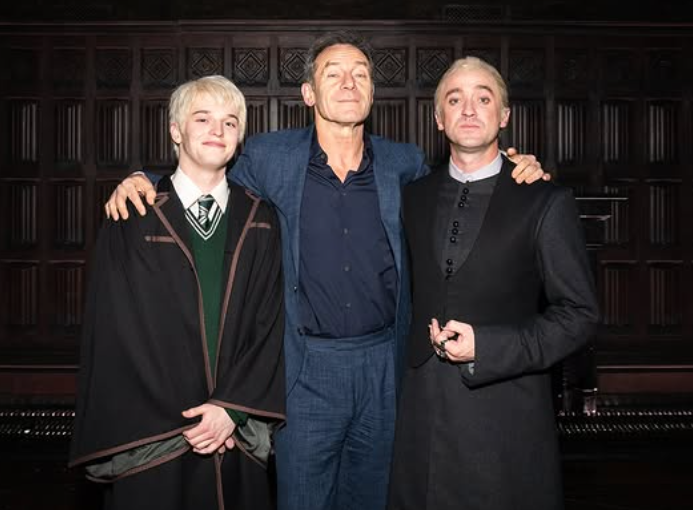 Lucius Malfoy visita a su hijo Draco en la obra de teatro ‘Harry Potter ...