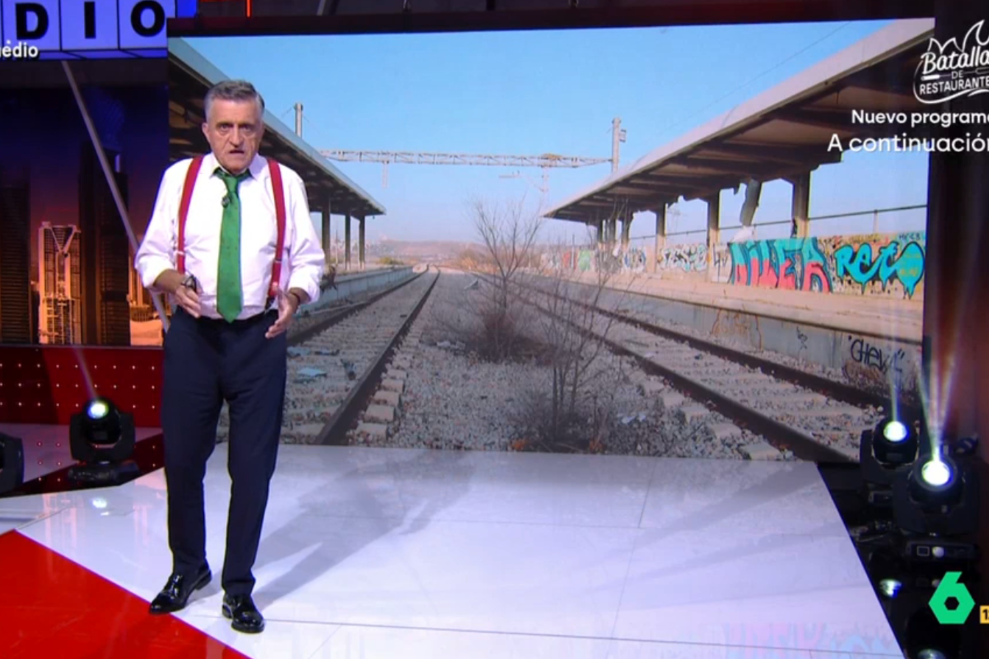 El mensaje de Wyoming a Óscar Puente: "Los trenes de media distancia se han vuelto olímpicos ...