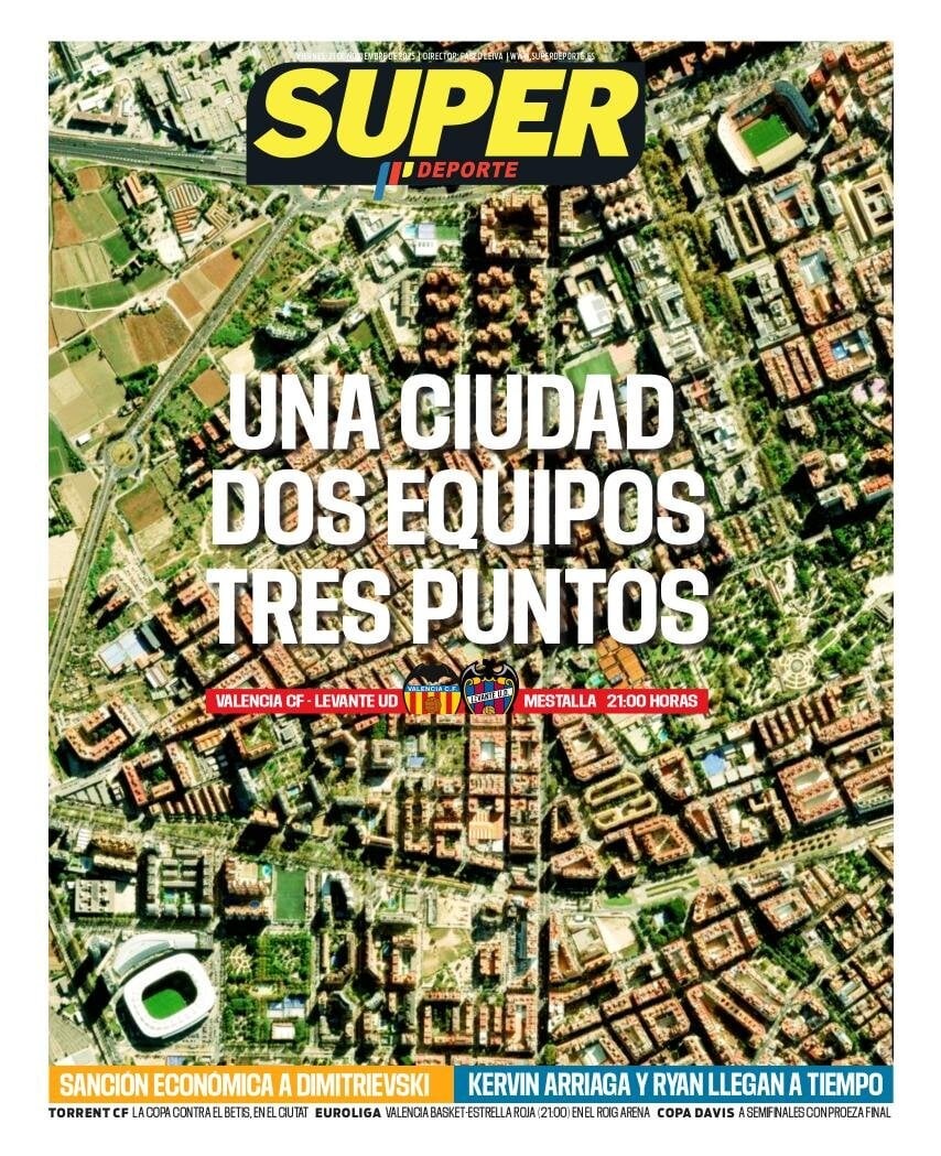 Las portadas del día