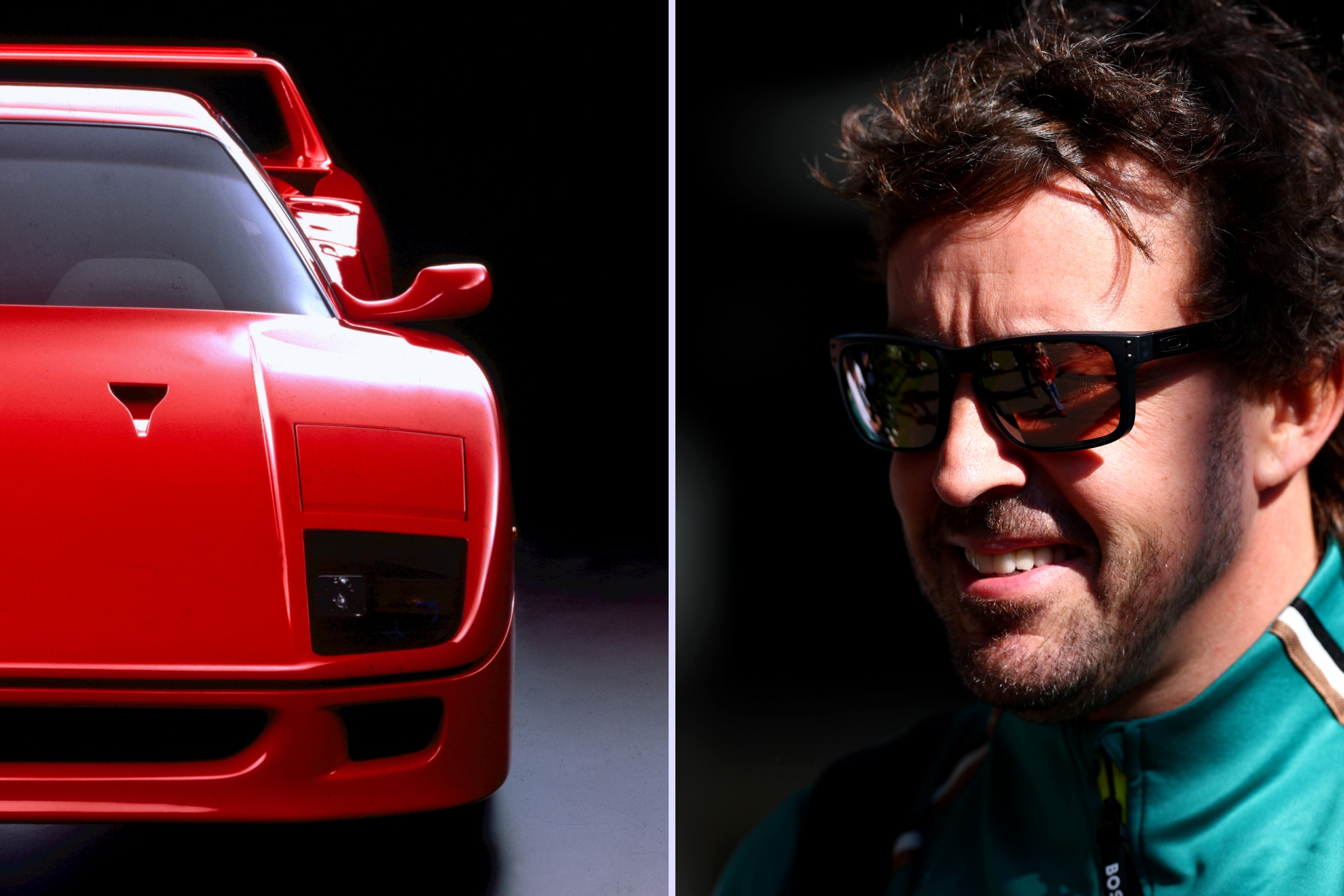 Alonso sorprende con un Ferrari F40 en Mónaco: el coche más legendario ...