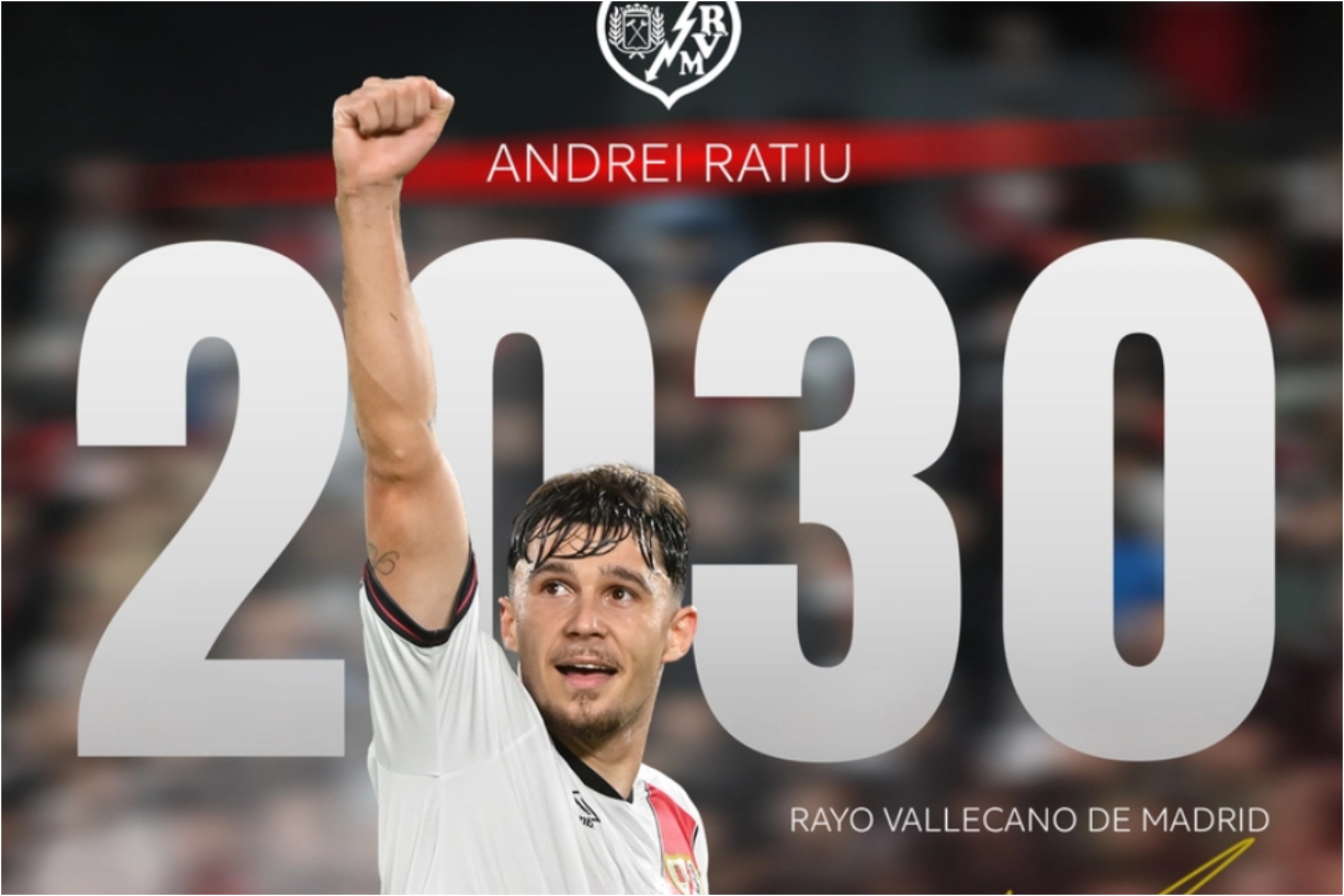Ratiu renueva hasta 2030 con el Rayo