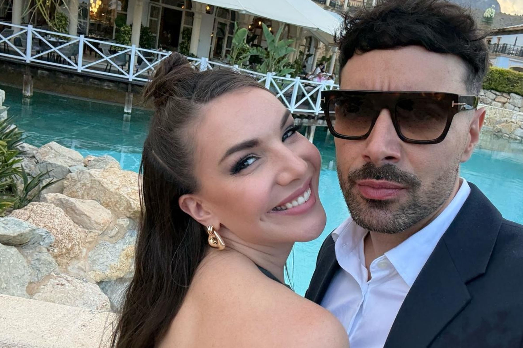 Inés Hernand celebra el segundo aniversario con su marido con este ...