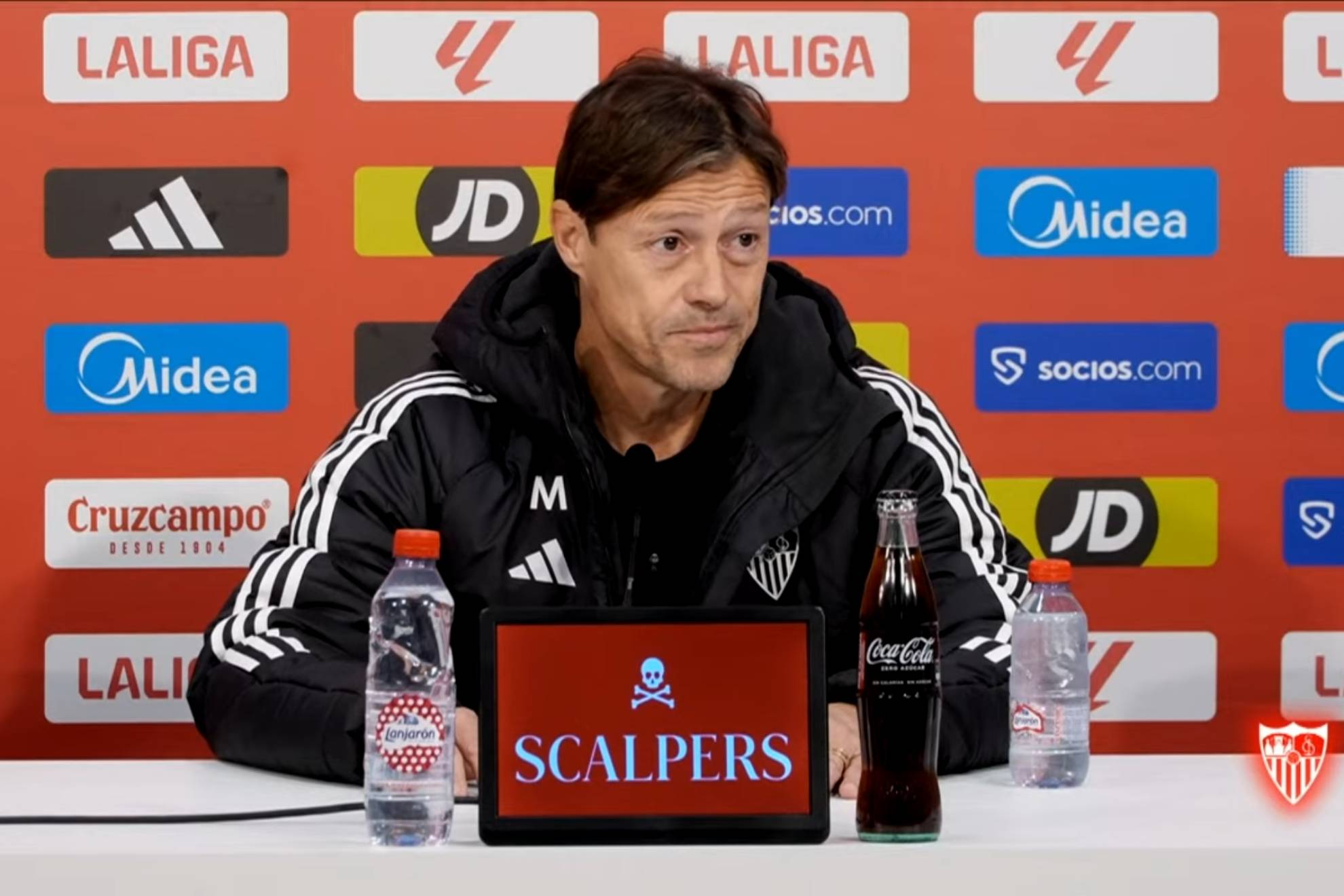 Almeyda: "Pellegrini es un señor del fútbol"