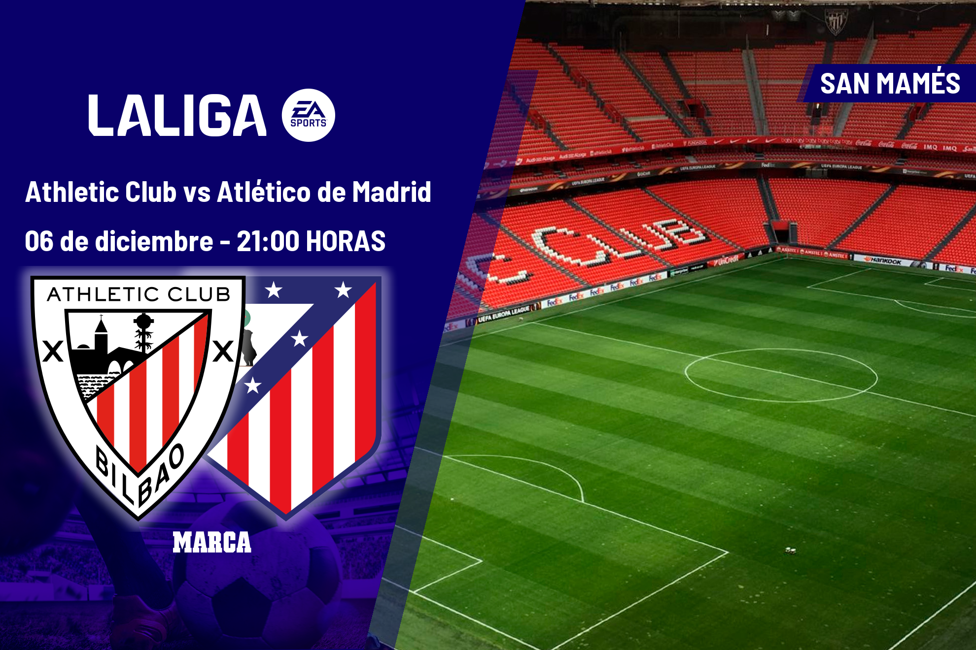 A qué hora es el Athletic - Atlético: horario, dónde ver hoy en TV y ...