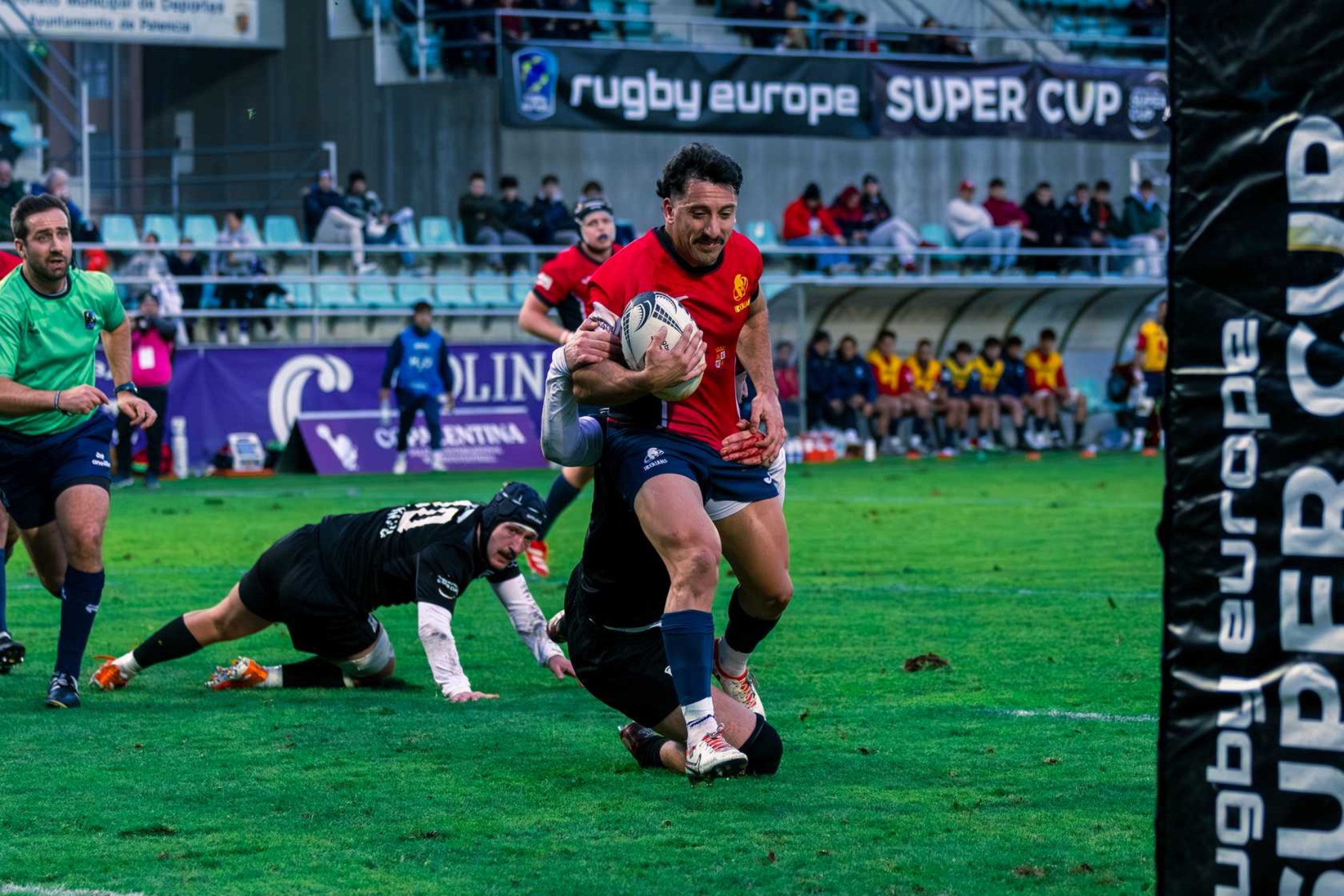Los Iberians aplastan a Bohemia Rugby Warriors en el primer tiempo
