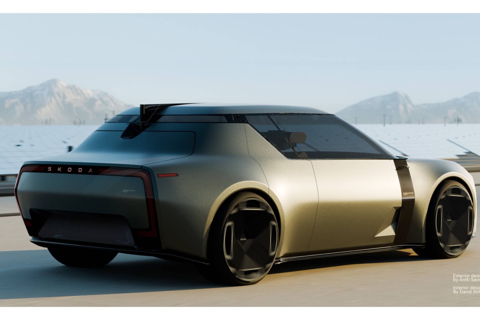 Skoda reinterpreta el 1000 MBX, uno de sus coches más emblemáticos