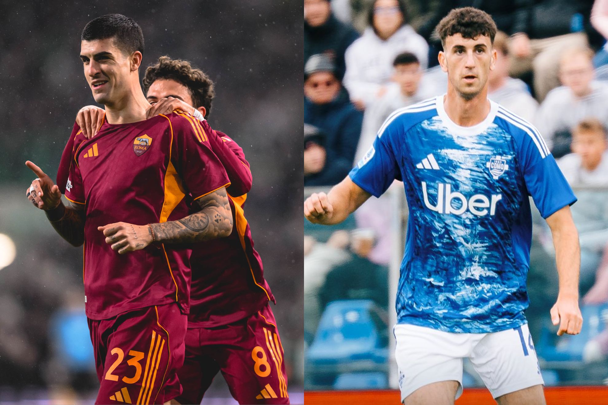 Roma - Como: horario y dónde ver hoy en TV el partido de Serie A