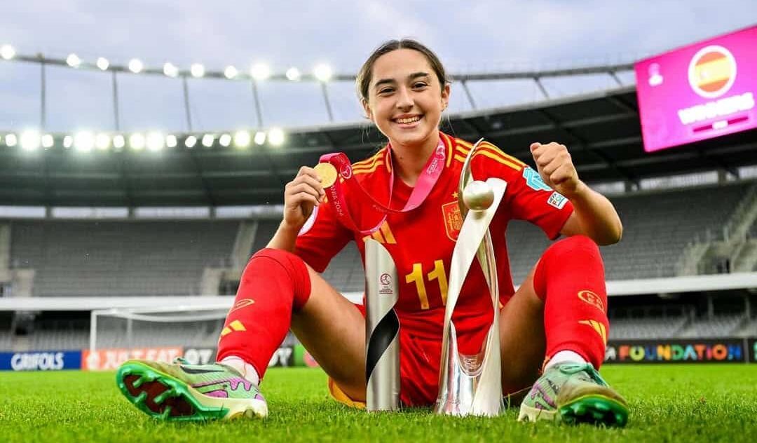 Los cuatro en raya de Daniela Agote: "Me toca disfrutar mucho del fútbol"