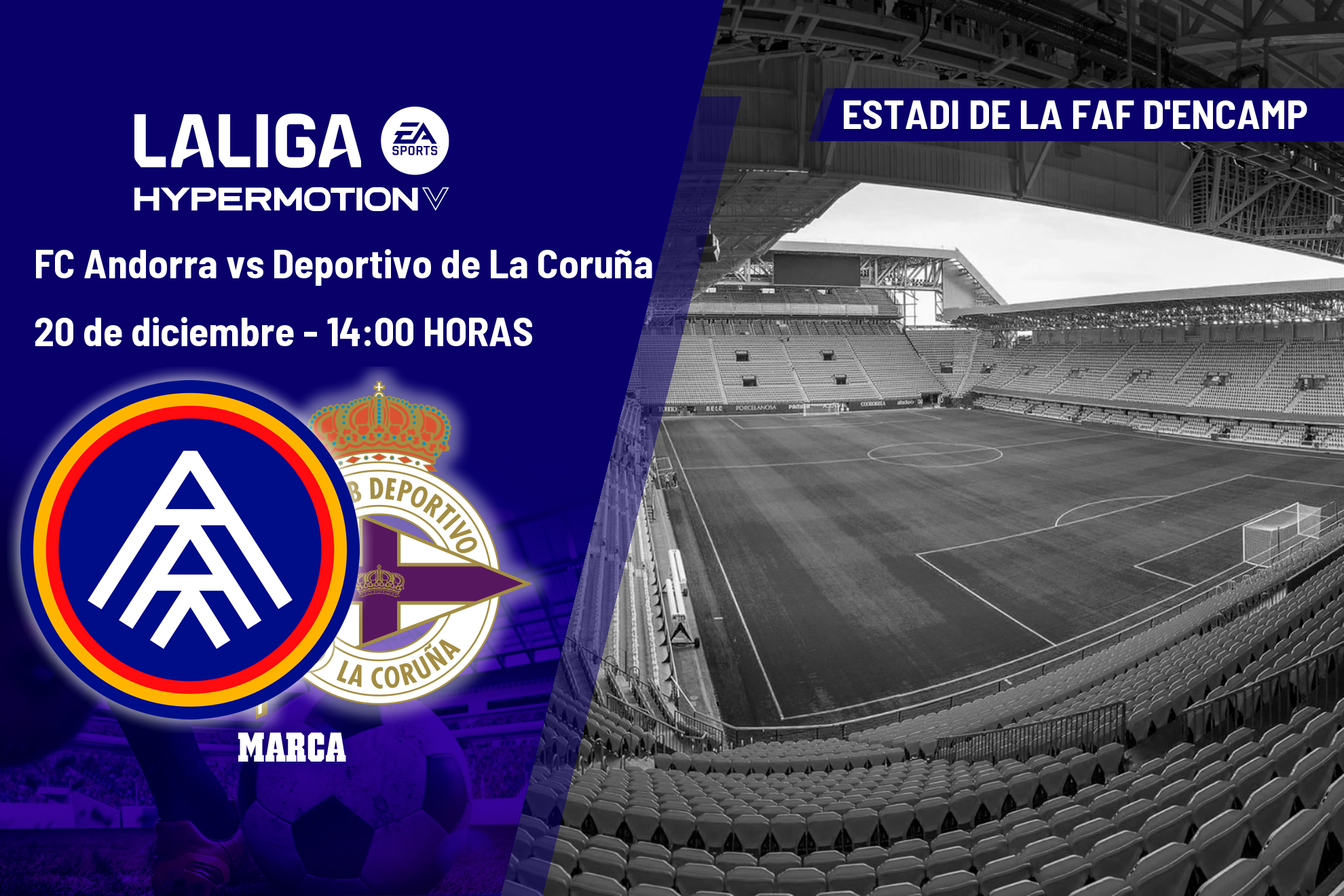 Andorra - Deportivo de La Coruña: horario y dónde ver hoy en TV el ...