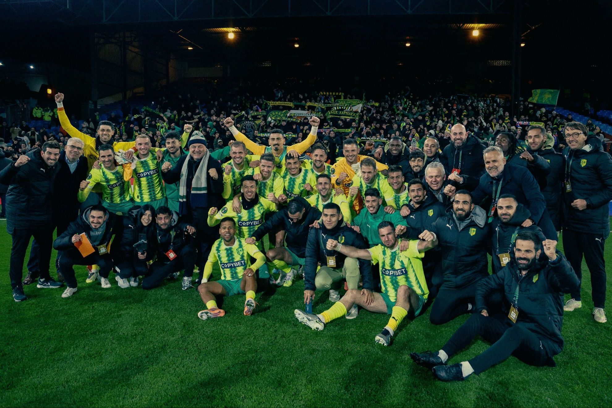 El 'Spanish' AEK Larnaca, la gran revelación de la Conference League