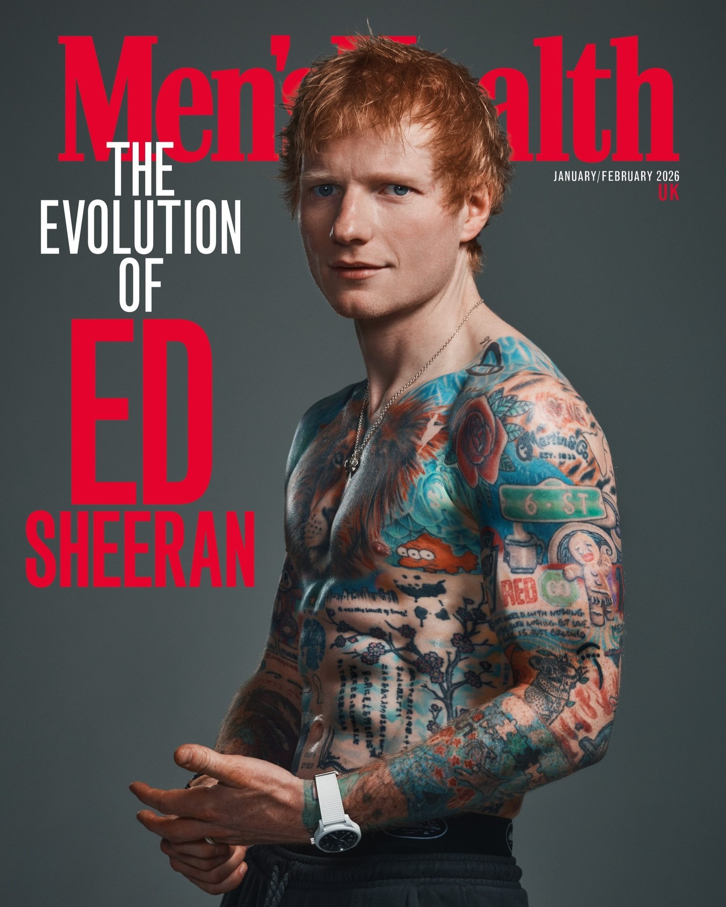 Ed Sheeran muestra su asombrosa transformación física al más puro ...