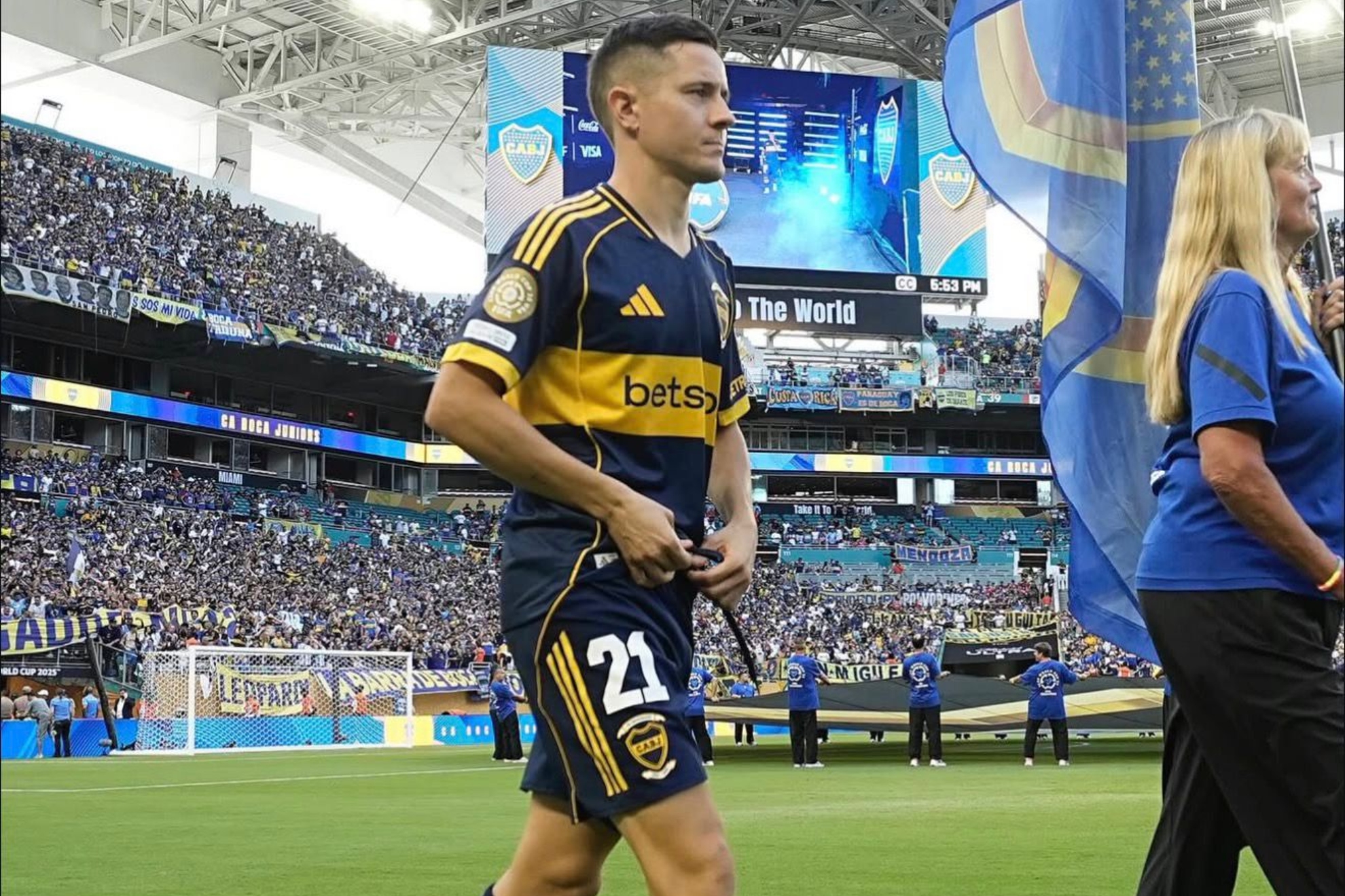 Ander Herrera sigue un año más en Boca... pero con reducción de sueldo