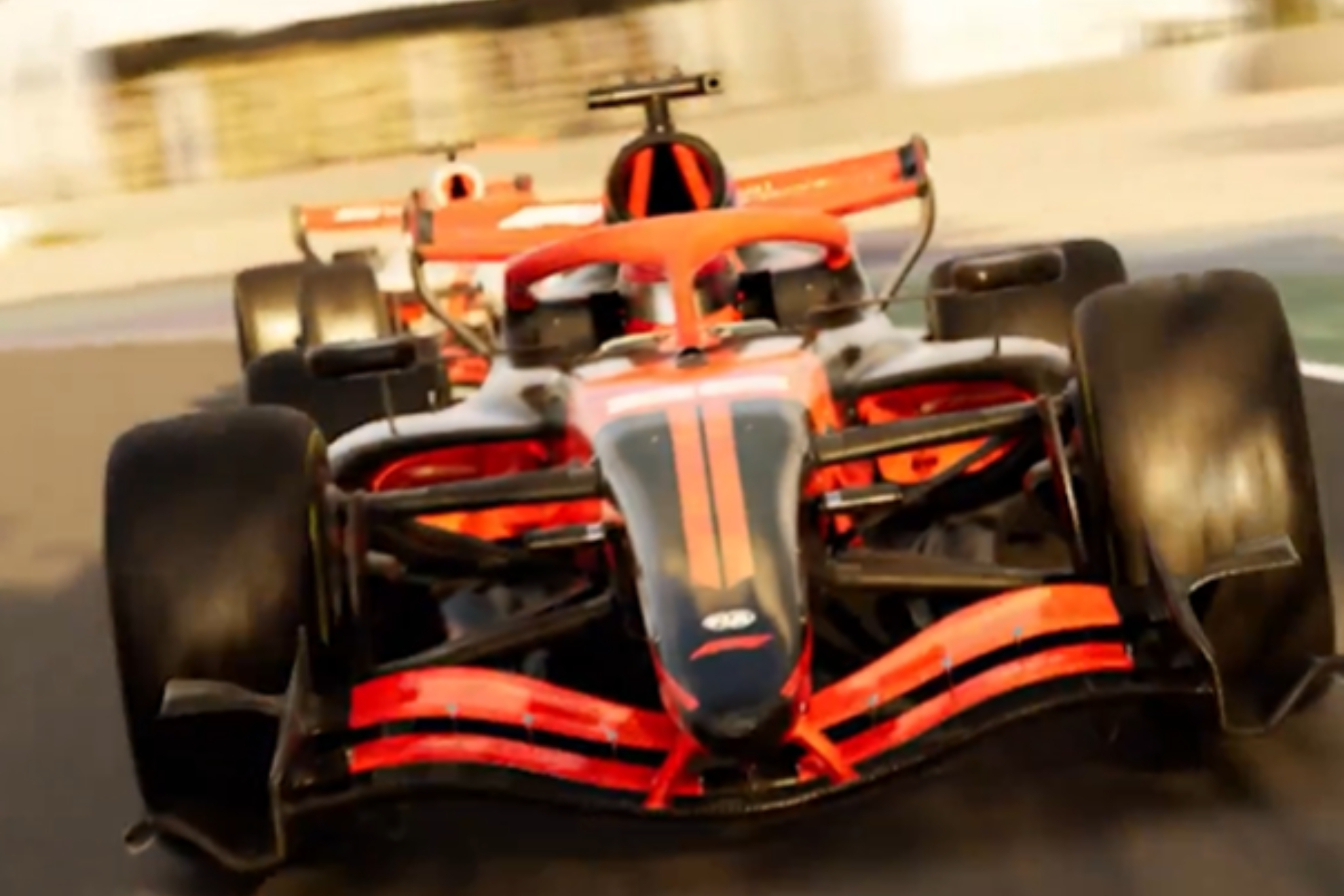 La F1 sigue con la revolución y enseña a los nuevos coches en batalla