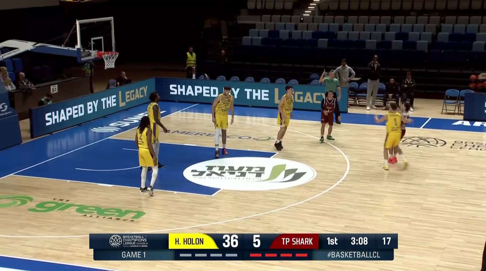 El partido de baloncesto de la vergüenza: se presenta con cinco ...