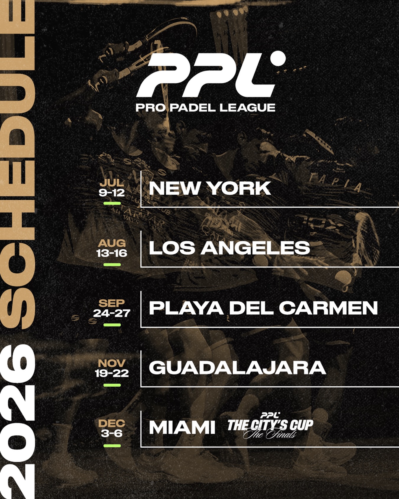 La Pro Padel League no se rinde y hace oficial su calendario de 2026