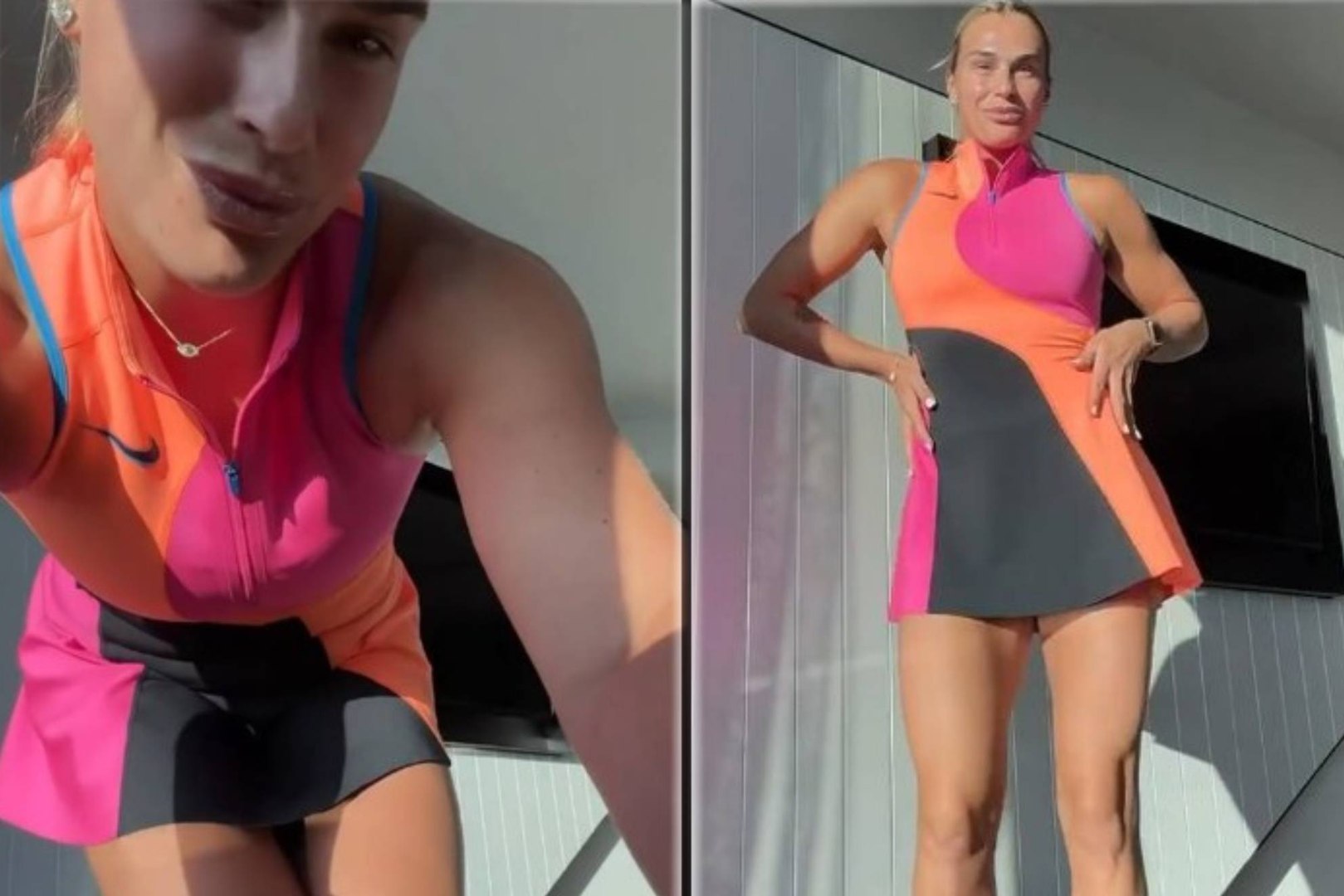 Open Australia: El atuendo surfero de Sabalenka para jugar el Open de ...