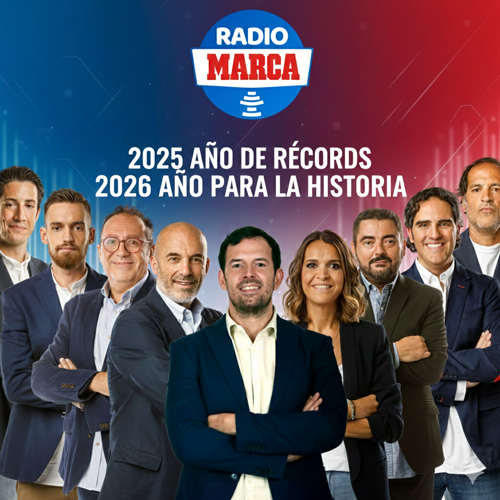 Radio MARCA cierra un año de récords y se prepara para el 2026 más potente