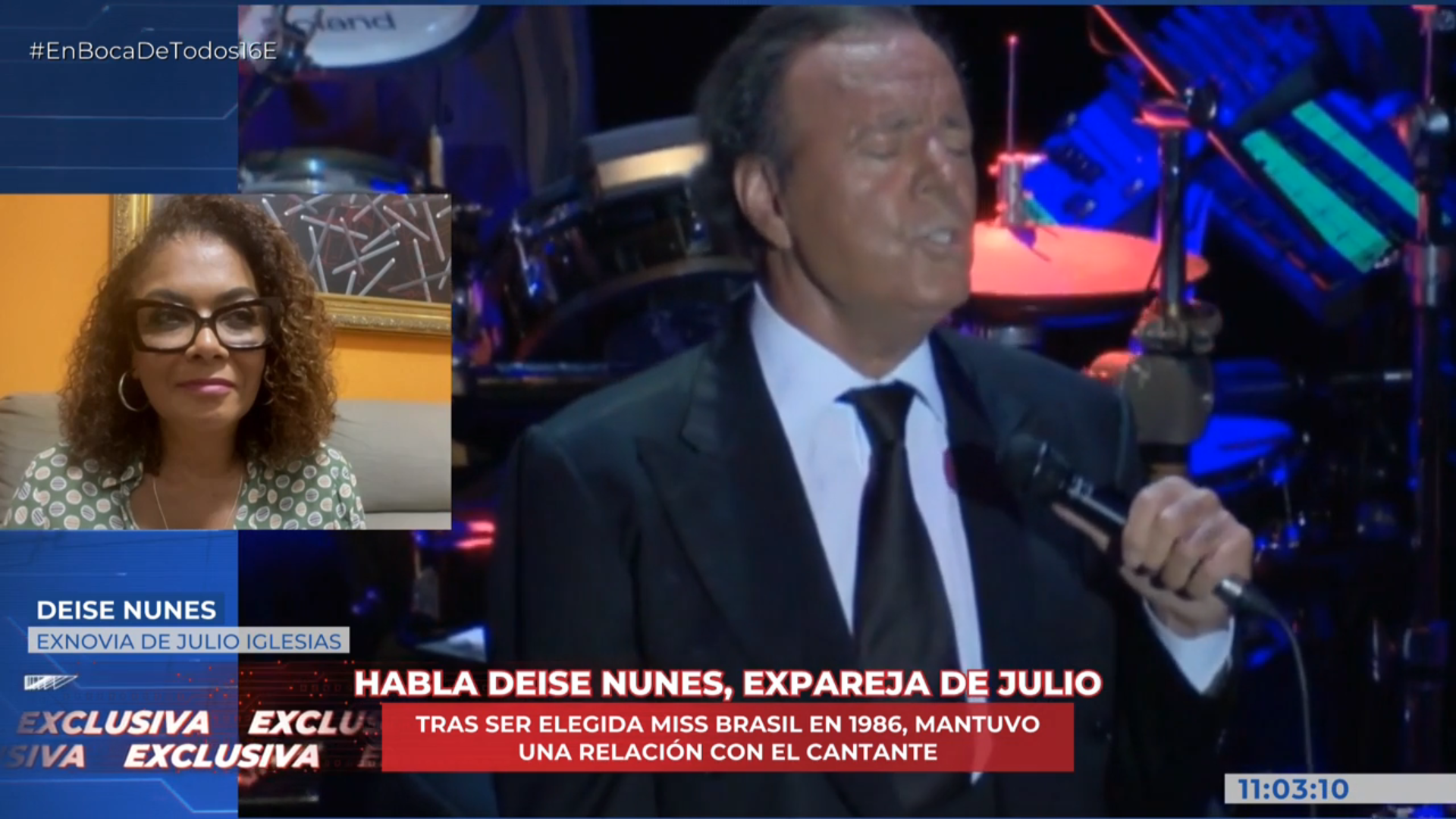 Deisi Nunes, exnovia de Julio Iglesias, sobre las denuncias por ...