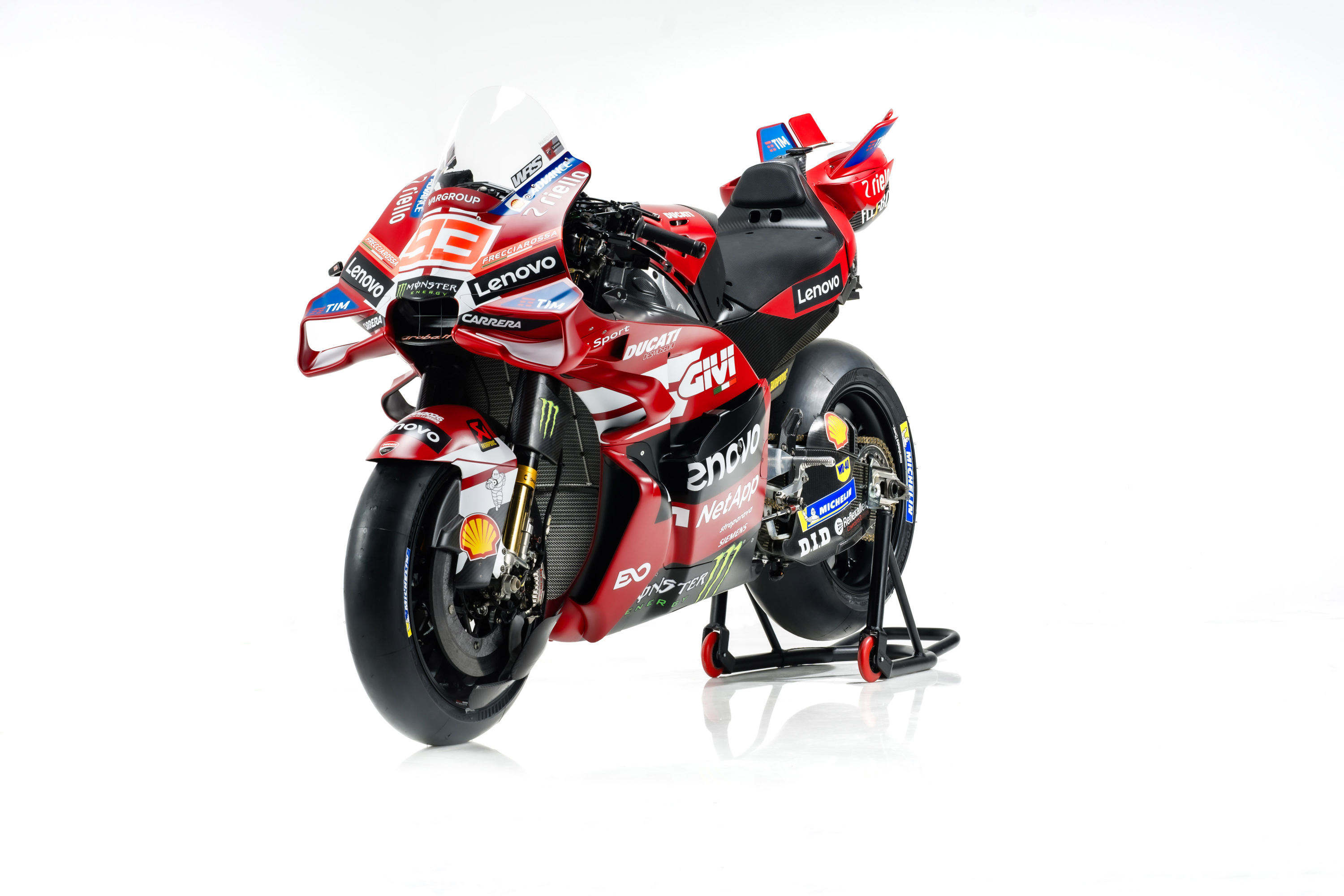 Así es la Ducati 2026 de Marc Márquez y Bagnaia, con el 'rojo centenario'