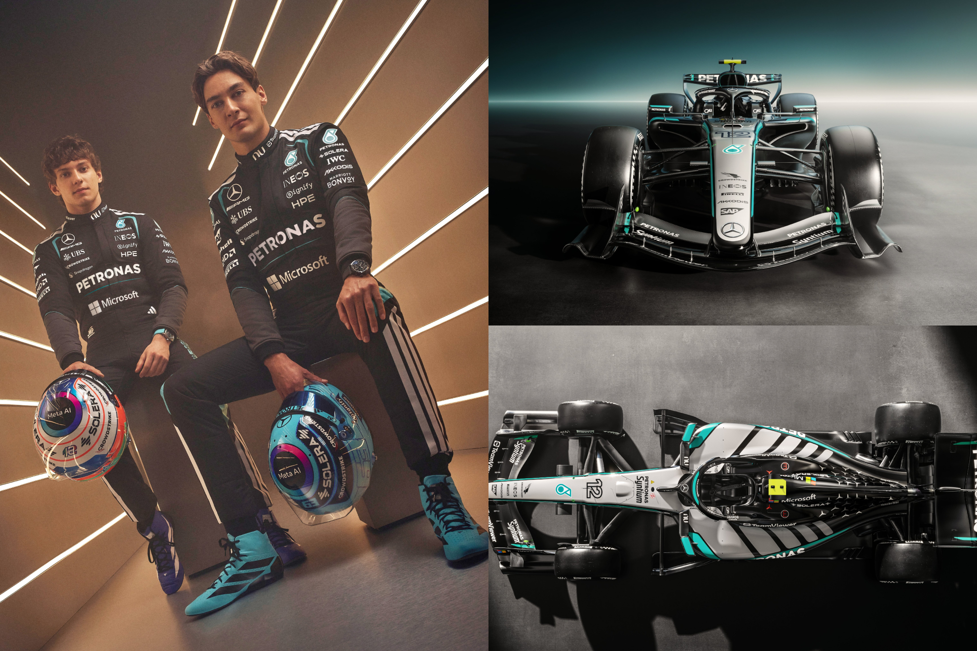 Todo lo que no viste del temible Mercedes W17: no es una 'maqueta'...