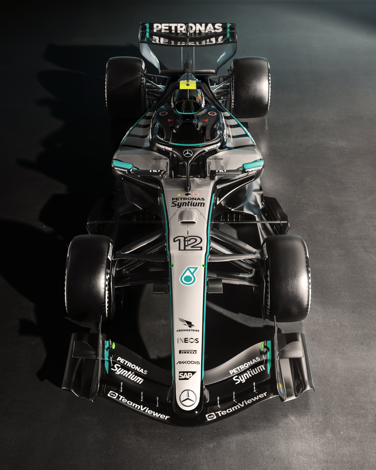 Todo lo que no viste del temible Mercedes W17: no es una 'maqueta'...