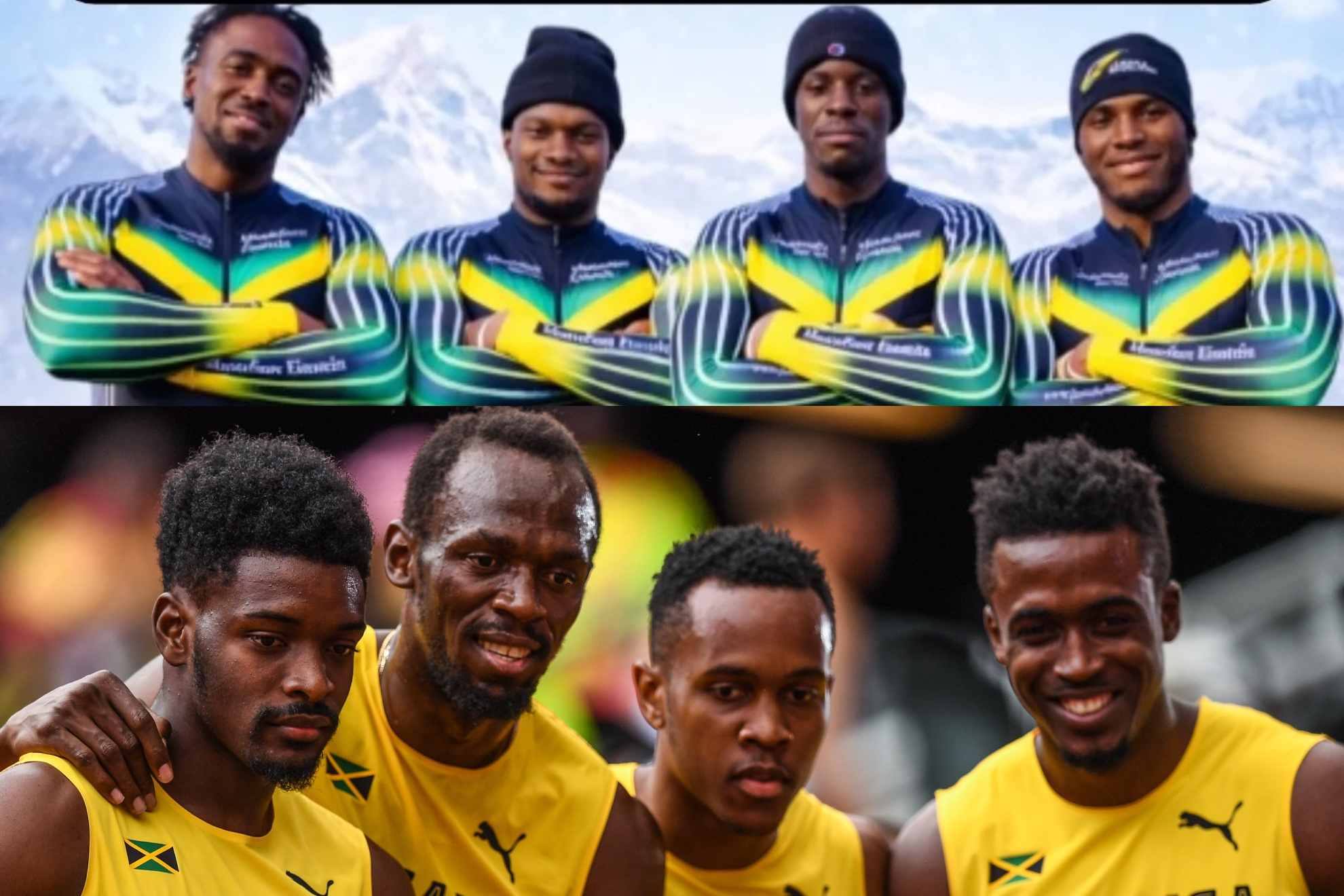 De correr el relevo con Bolt... a competir en bobsleigh en los Juegos