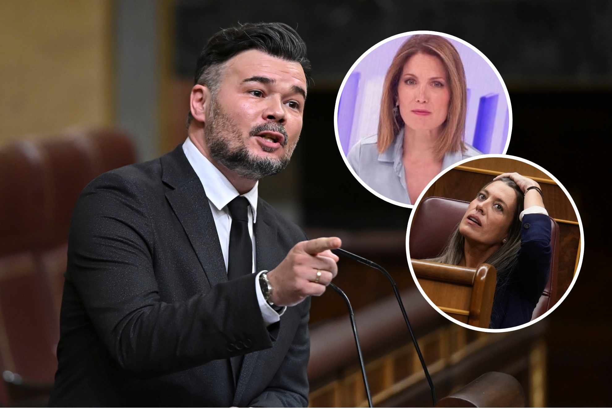 La pulla de Gabriel Rufián a Junts tras las palabras de Miriam Nogueras ...