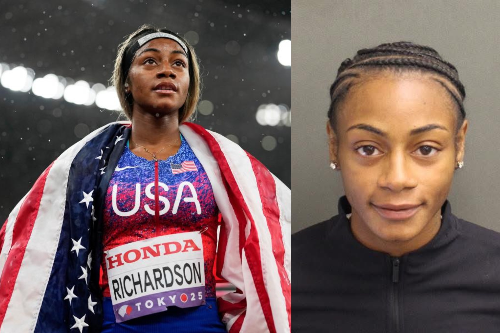 Sha'Carri Richardson, arrestada por exceso de velocidad.... y Coleman ...