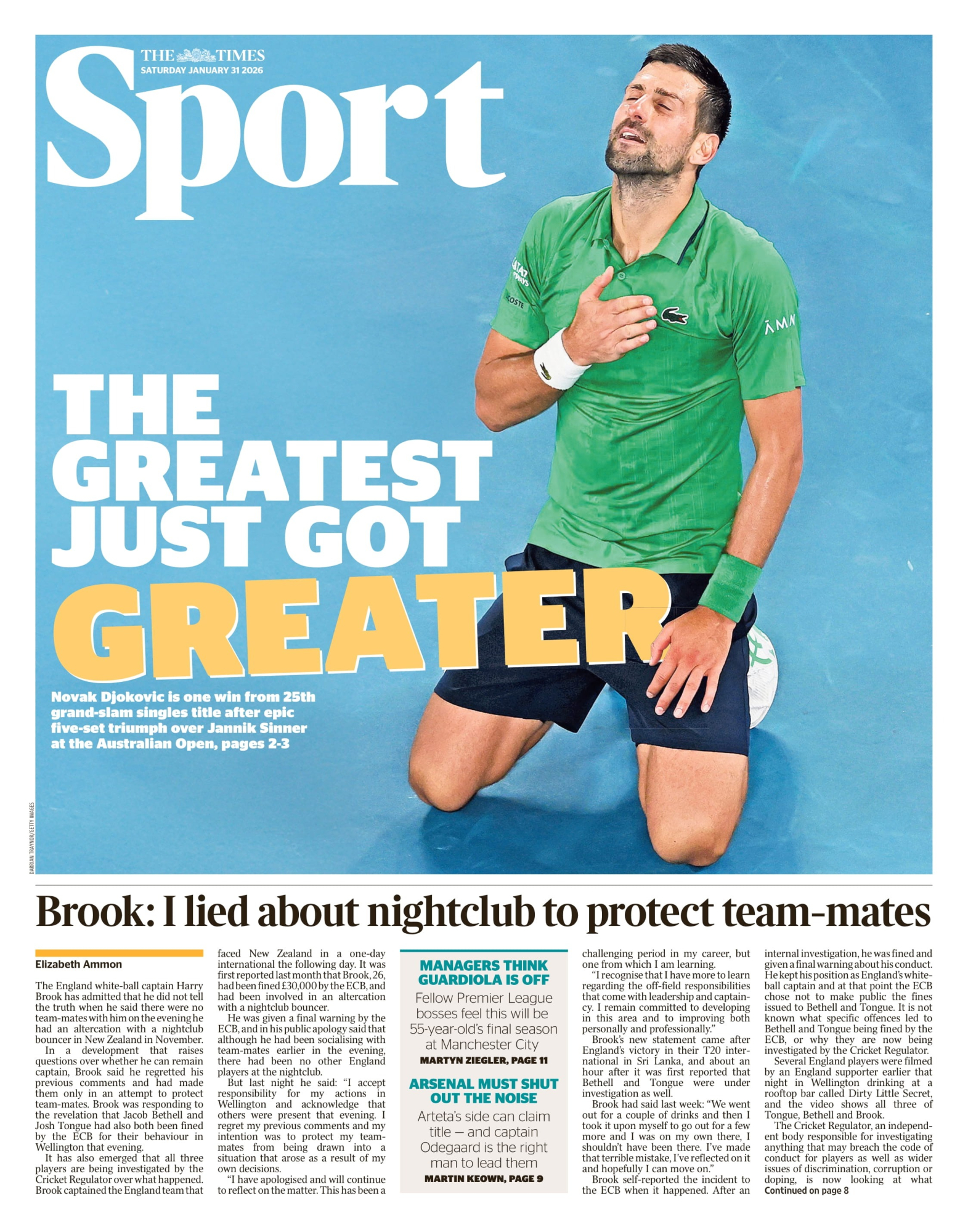 Las portadas del día