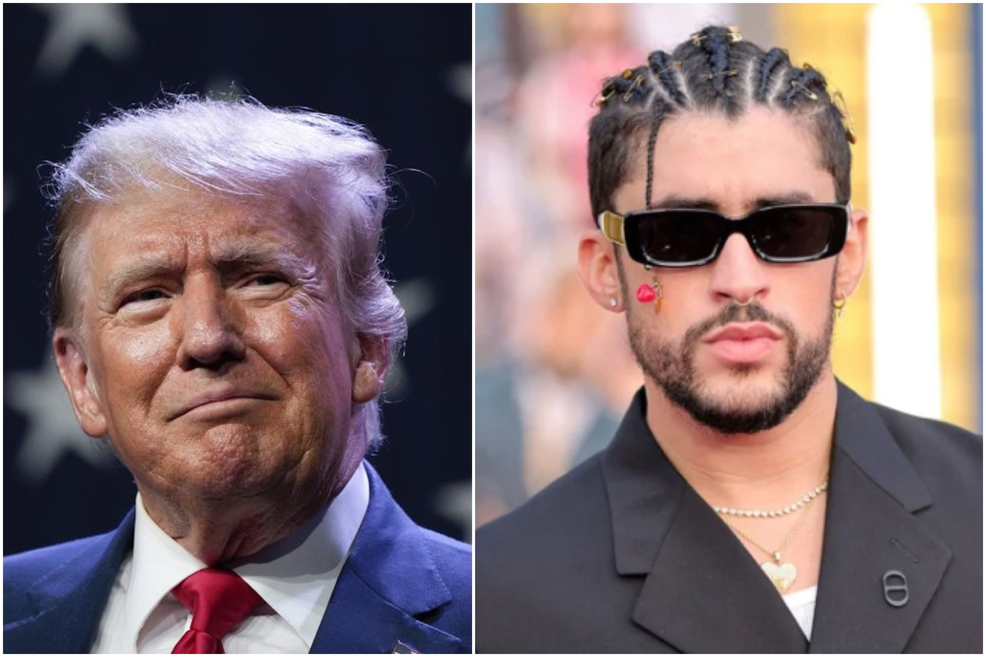 El gobierno de Donald Trump responde al "fuera ICE" de Bad Bunny en los ...