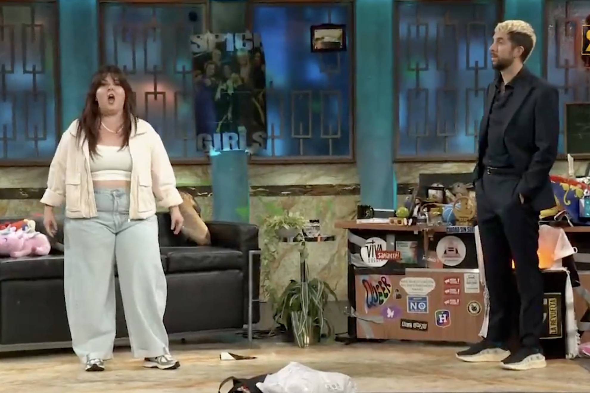 Lalachus y Broncano recrean una mítica escena de ‘La Revuelta’ y les ...