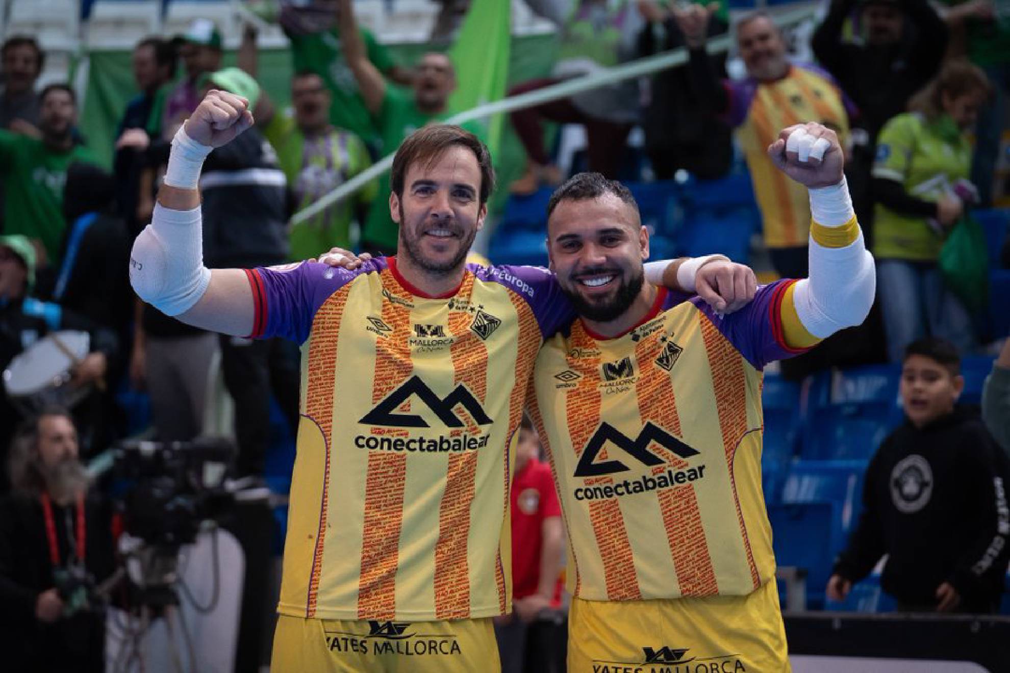 Carlos Barrón y Denis Cavalcanti, claves en el triunfo de Illes Balears