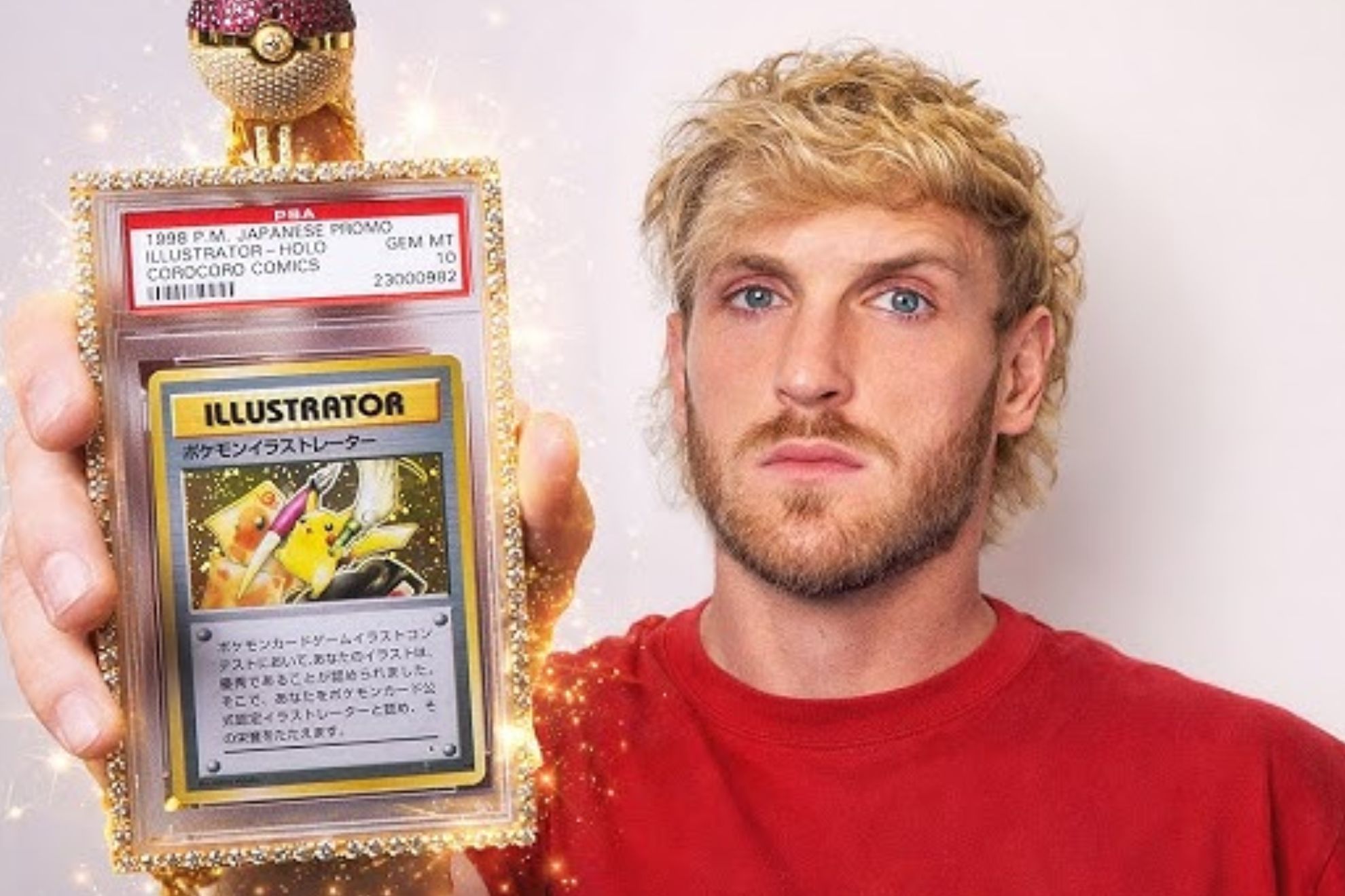 Marcado por la polémica, Logan Paul vende su Pikachu Illustrator por ...