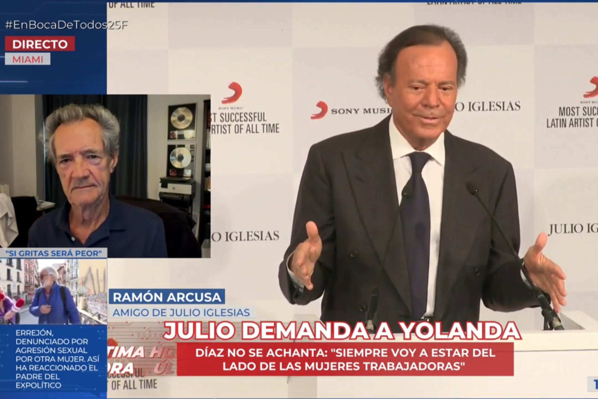 Ramón Arcusa, amigo de Julio Iglesias, advierte tras la demanda a ...