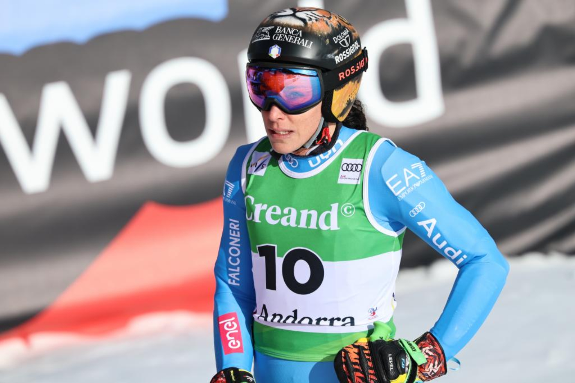 Brignone pone fin a la temporada: "Mi cuerpo me está pasando factura"