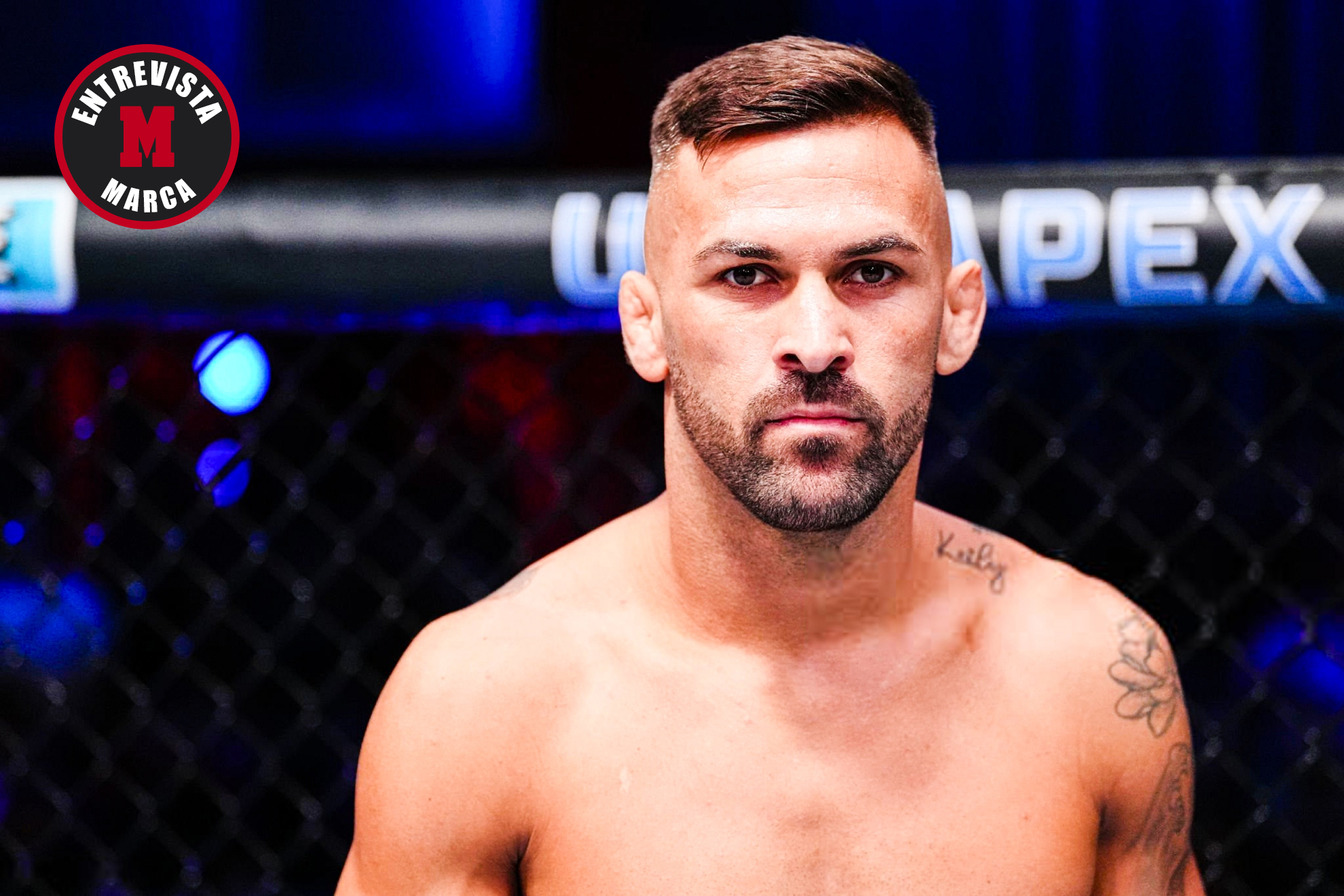 Hecher Sosa, ante su debut en UFC: “Vengo sin nada y voy a por todo”