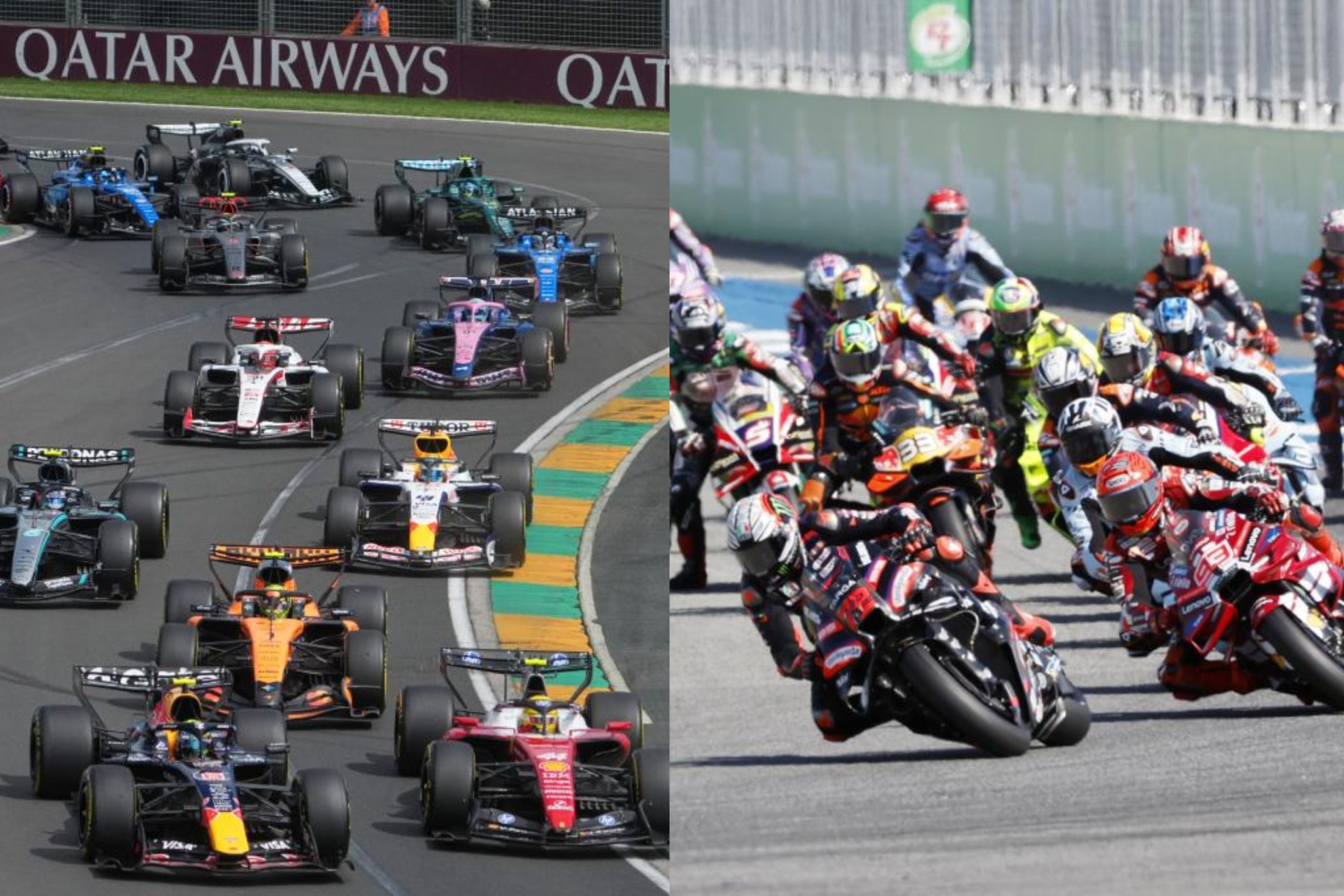 La F1 y MotoGP en abierto, en Mediaset